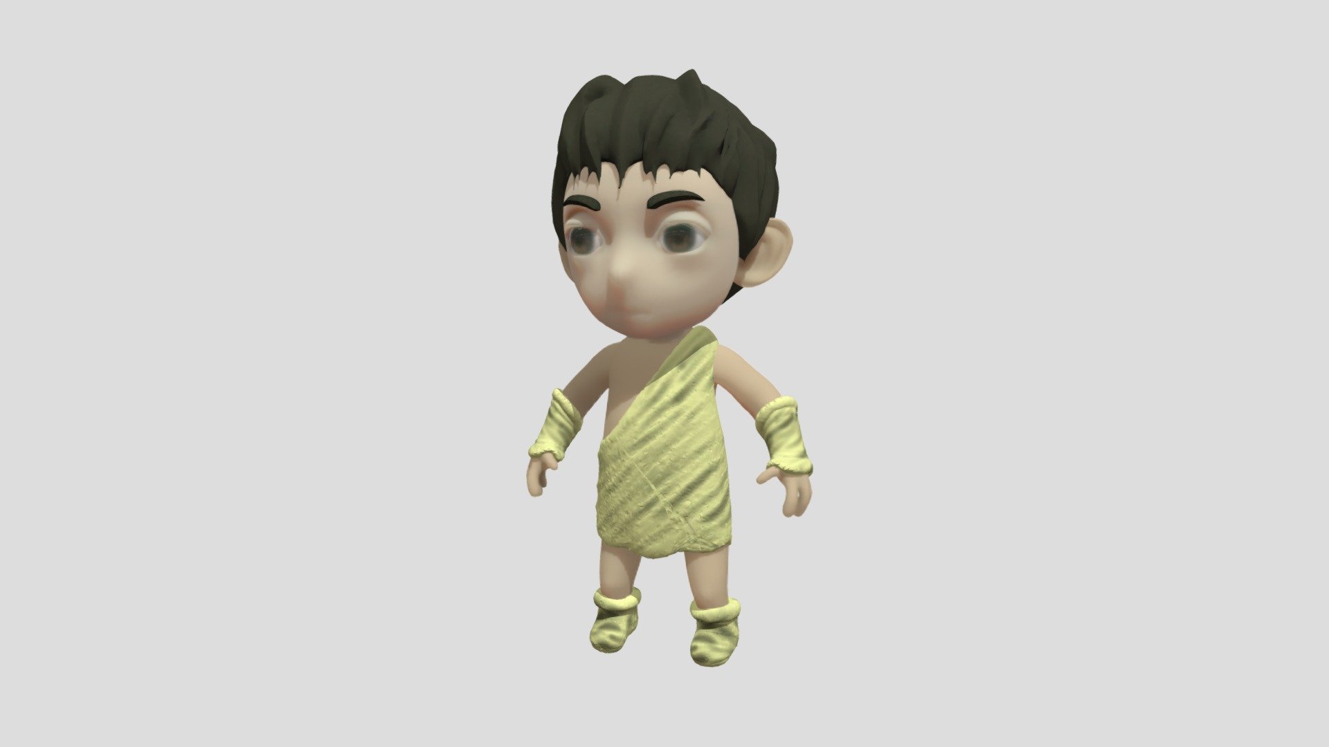 cave boy - Download Free 3D model by graduisc [20961c8] - Sketchfab