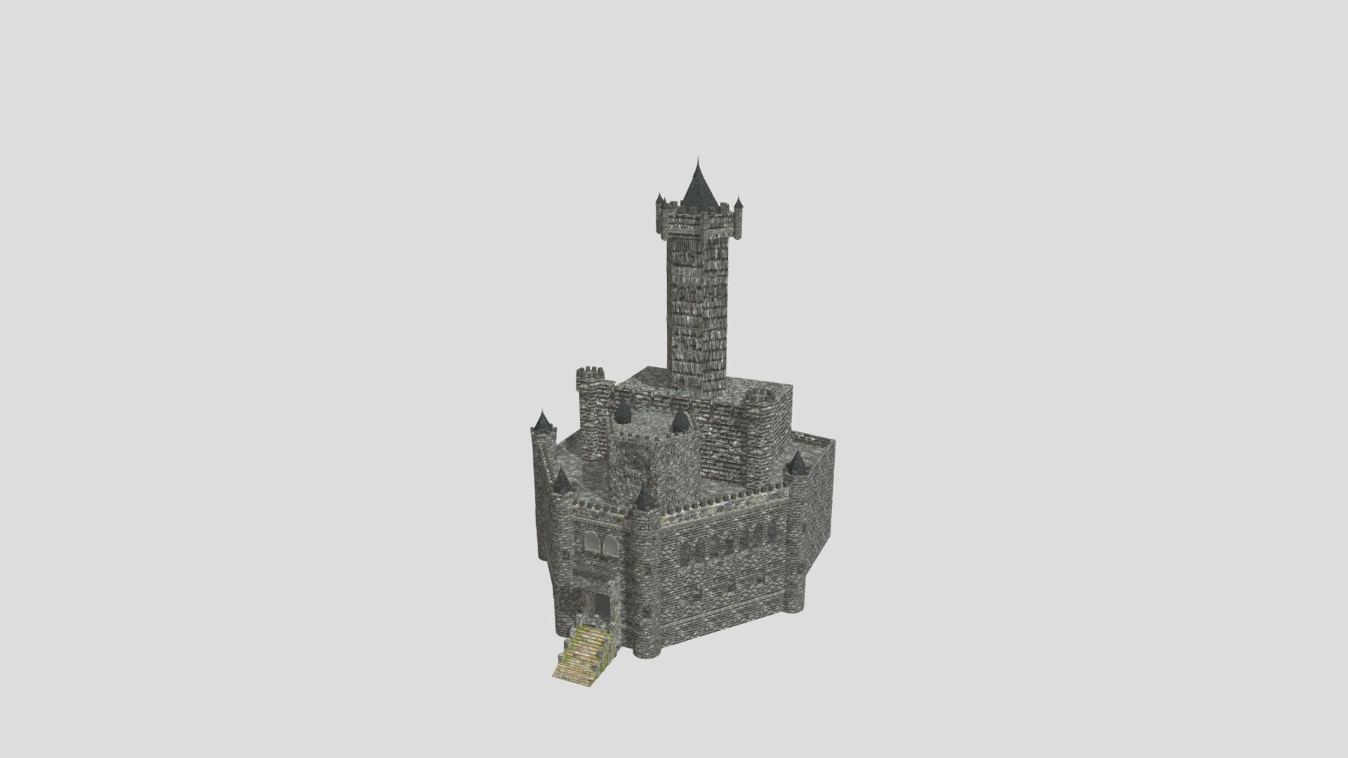 Gothic Dark Castle – Blender 3D - Download Free 3D model by ...