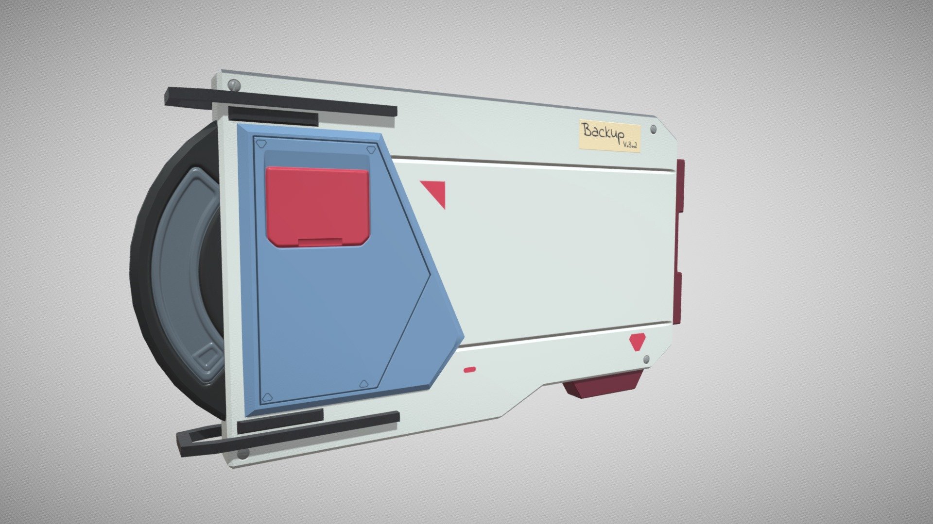 Data Storage Device - 3D model by Finnhafi [2099dc8] - Sketchfab