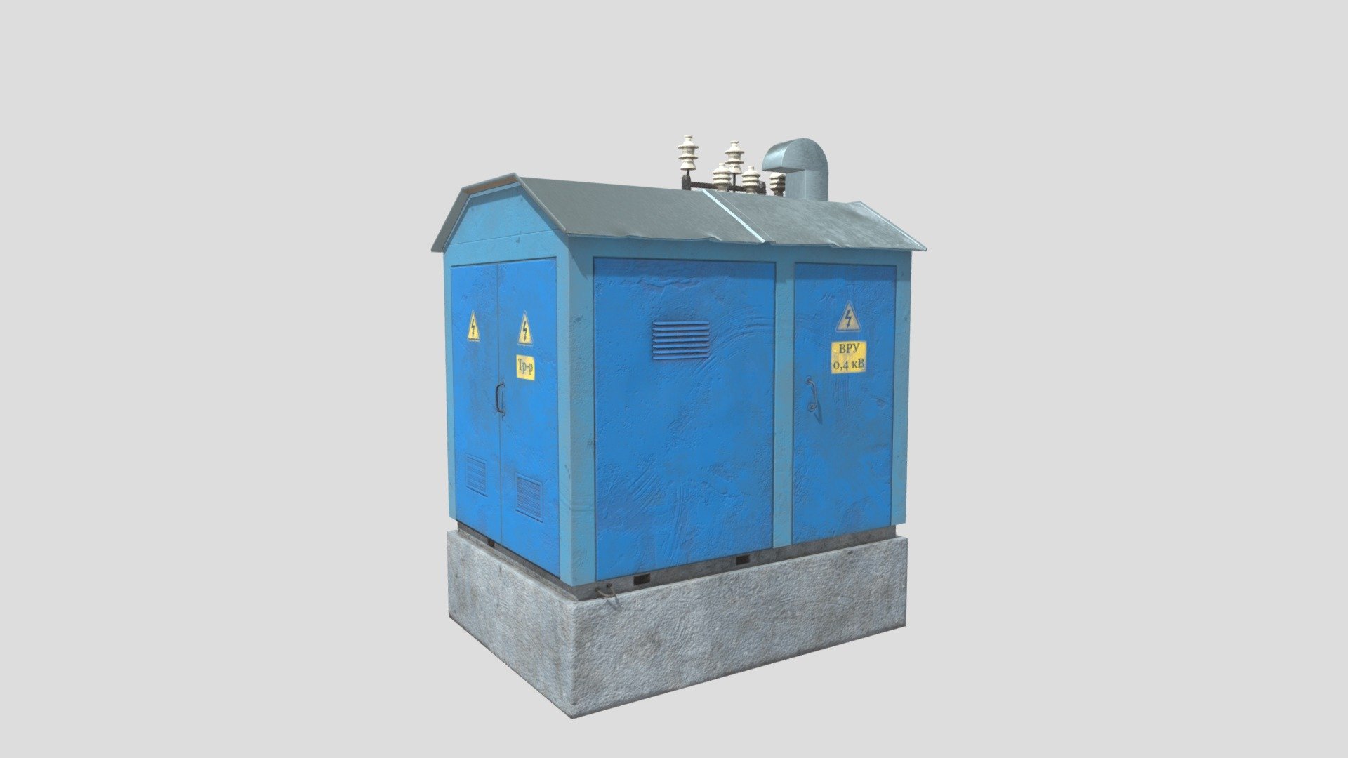 Transformer box - 3D model by LooNY_ [209b57e] - Sketchfab