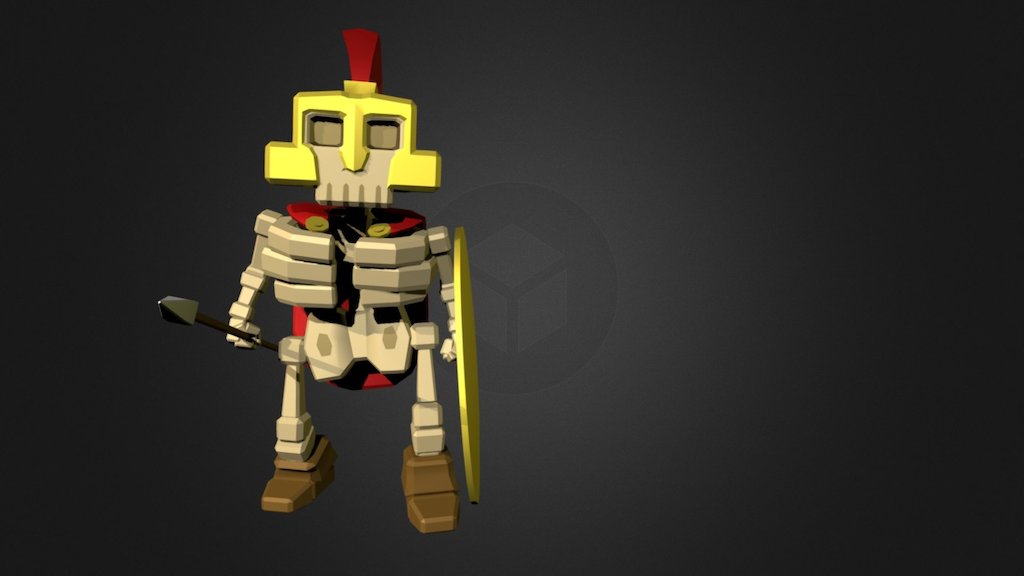 Enemy Skeleton - 3D model by 3DLeon (@ShadowRepulser) [209b63f] - Sketchfab