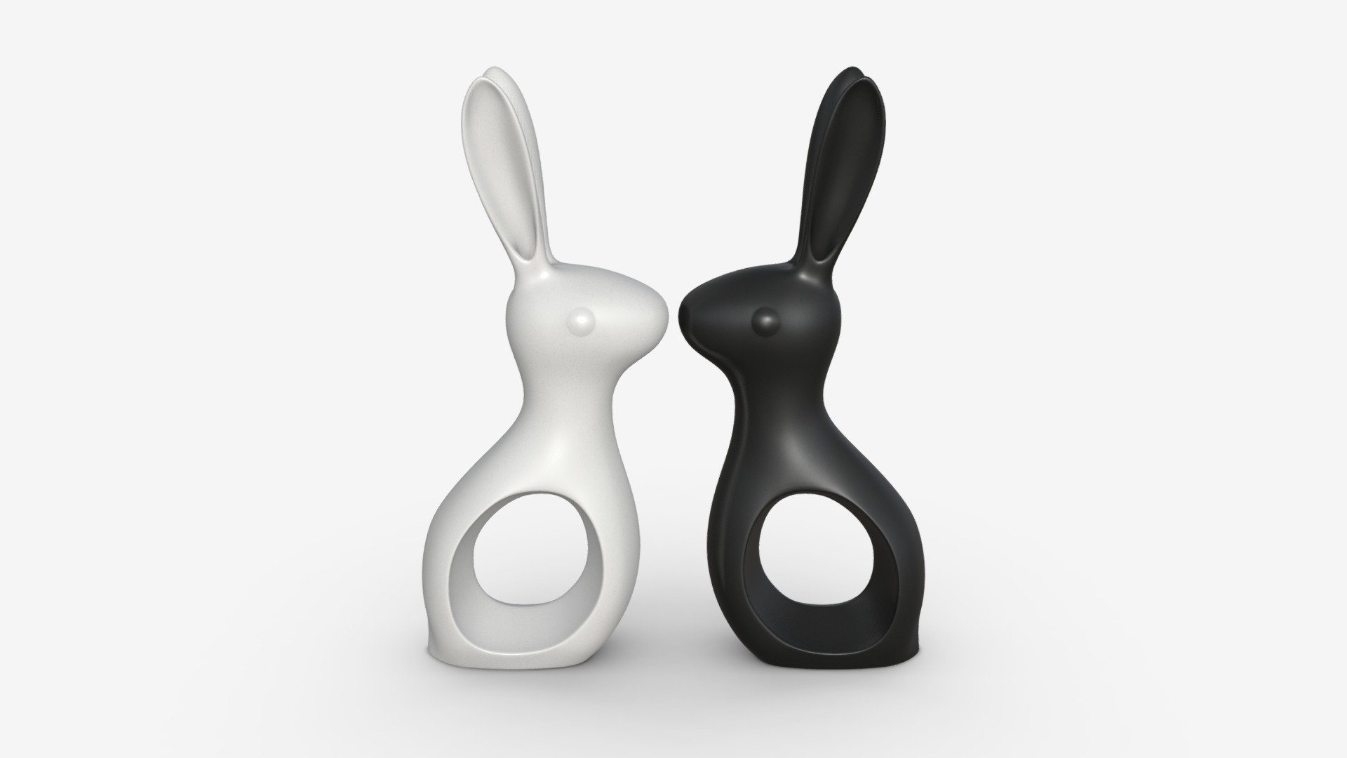 Ceramic Hare Figurines - Buy Royalty Free 3D model by HQ3DMOD ...