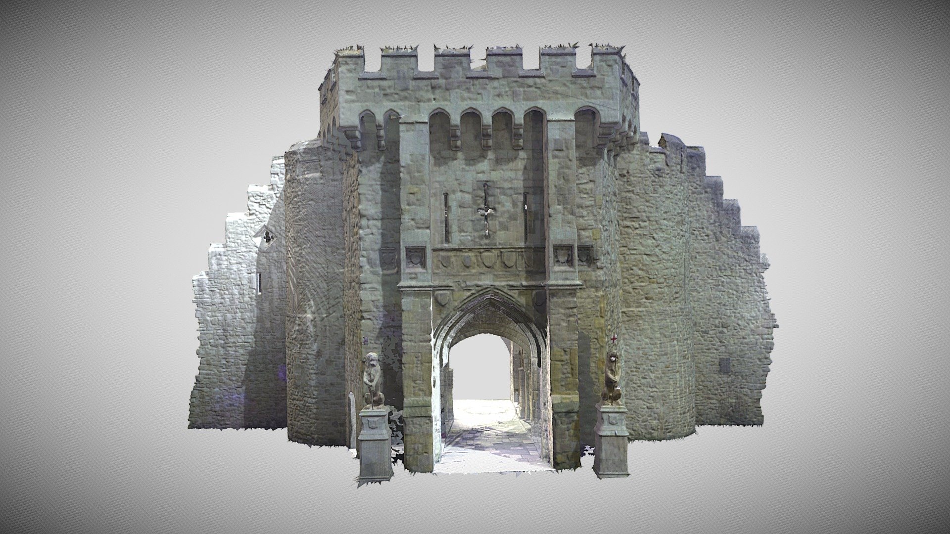 The Bargate, Southampton - 3D model by Southampton Cultural Services ...