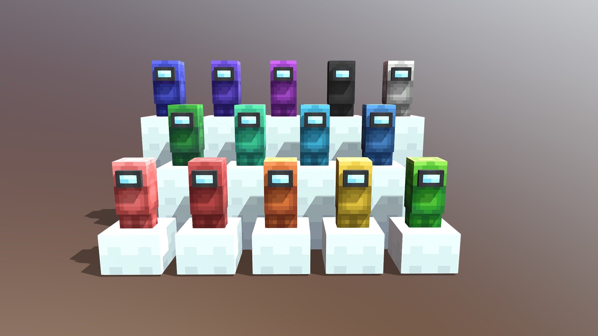 Among Us [Without hands] - 3D model by RealJoshMC [209ce0e] - Sketchfab