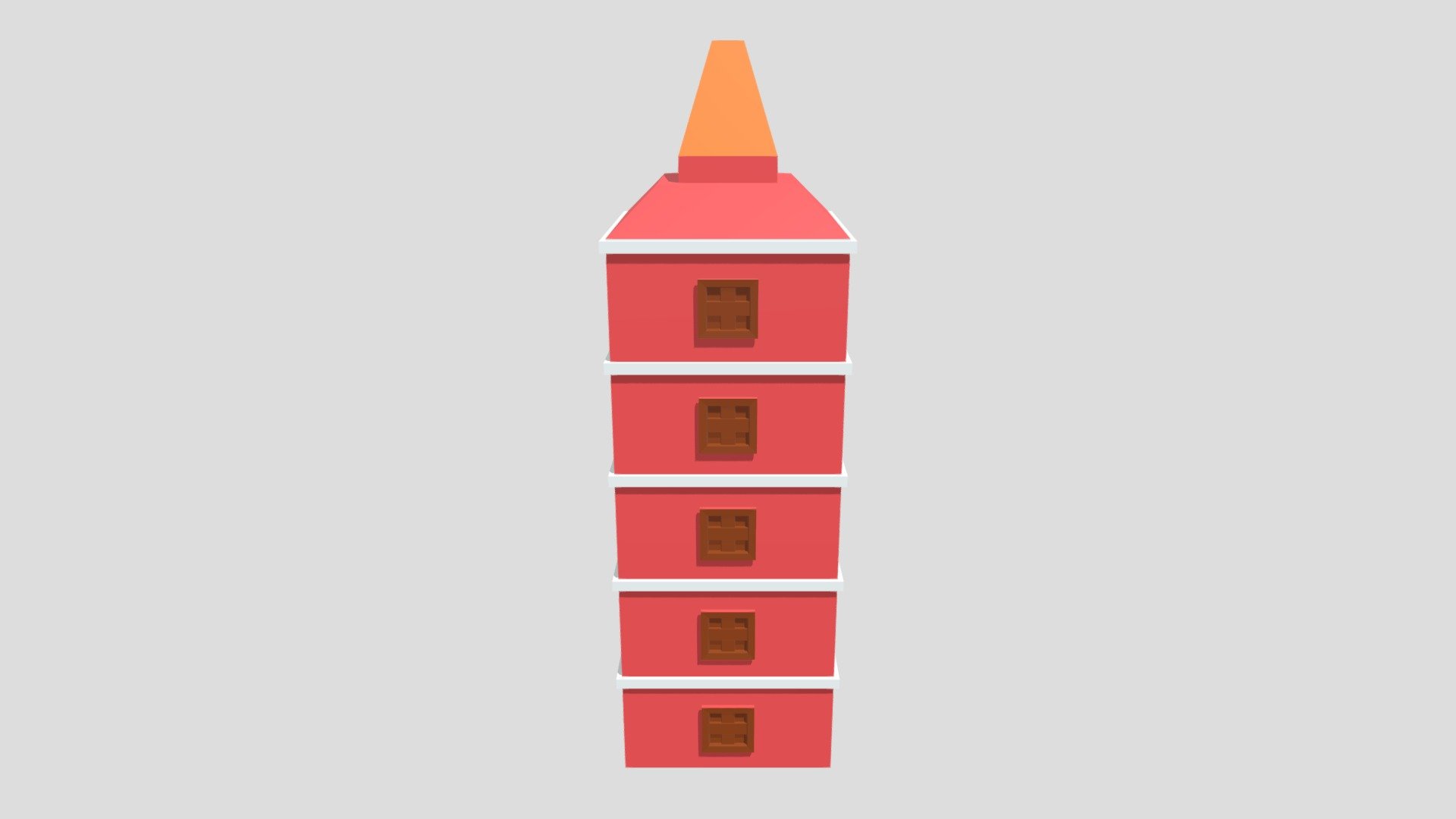 Simple Building - Download Free 3D model by shoaibadil9 [209d3e4 ...
