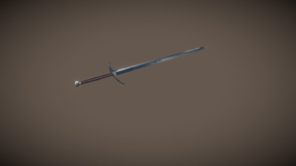 Simple Long Sword - 3D model by Vincent Bourgault (@bourgault20 ...