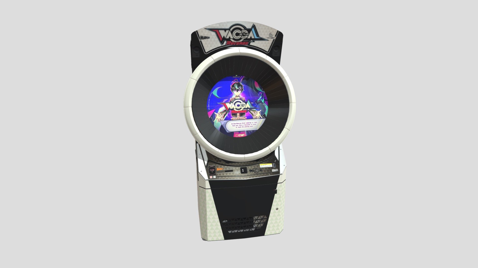 Wacca Arcade - 3D model by Studiogizmo [209dea2] - Sketchfab