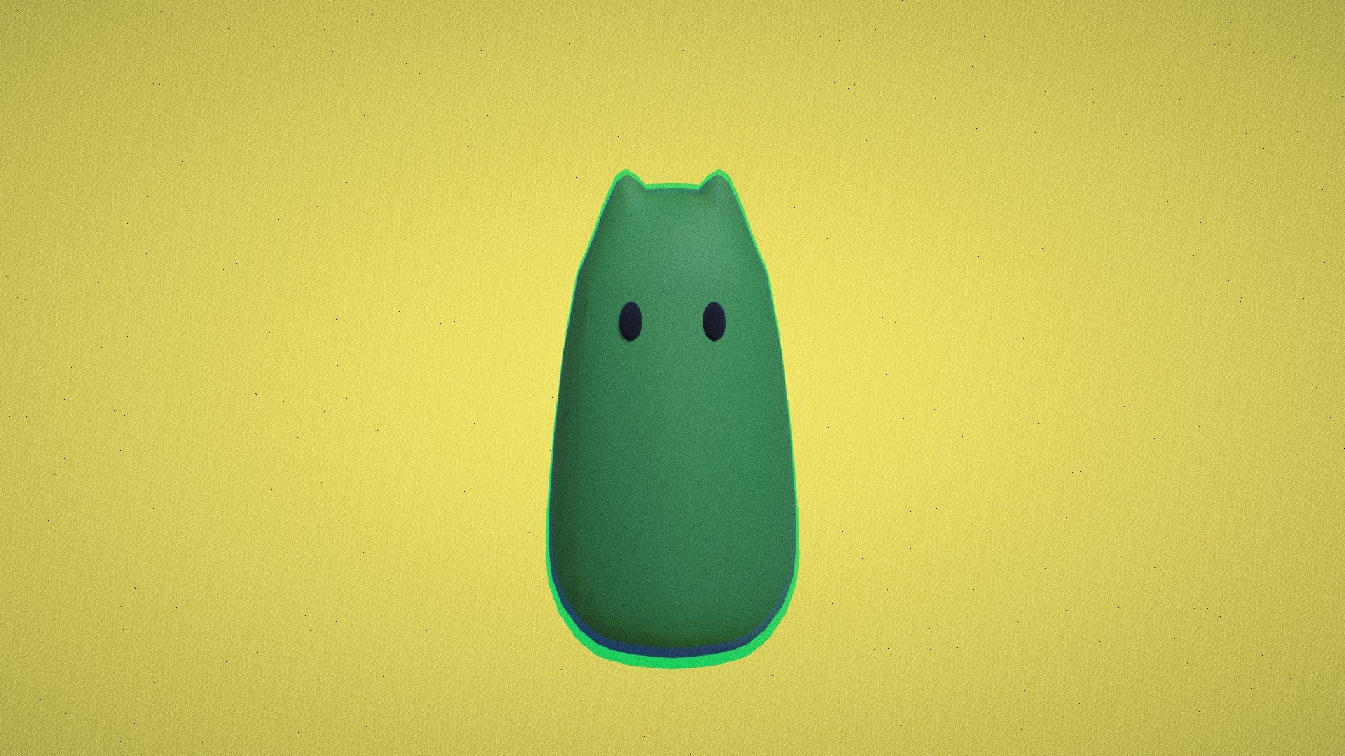 Funny lil cat blob - 3D model by acdiorr [209f14f] - Sketchfab