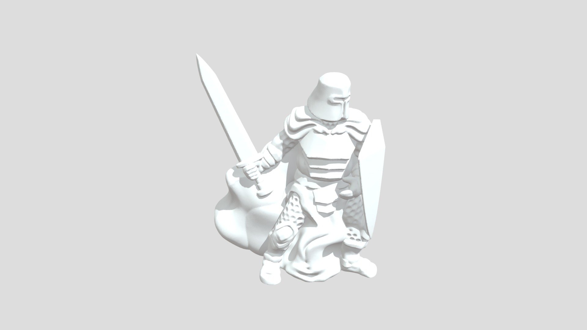Knight Soldier - Download Free 3D model by debjitghosh222 [209f986 ...