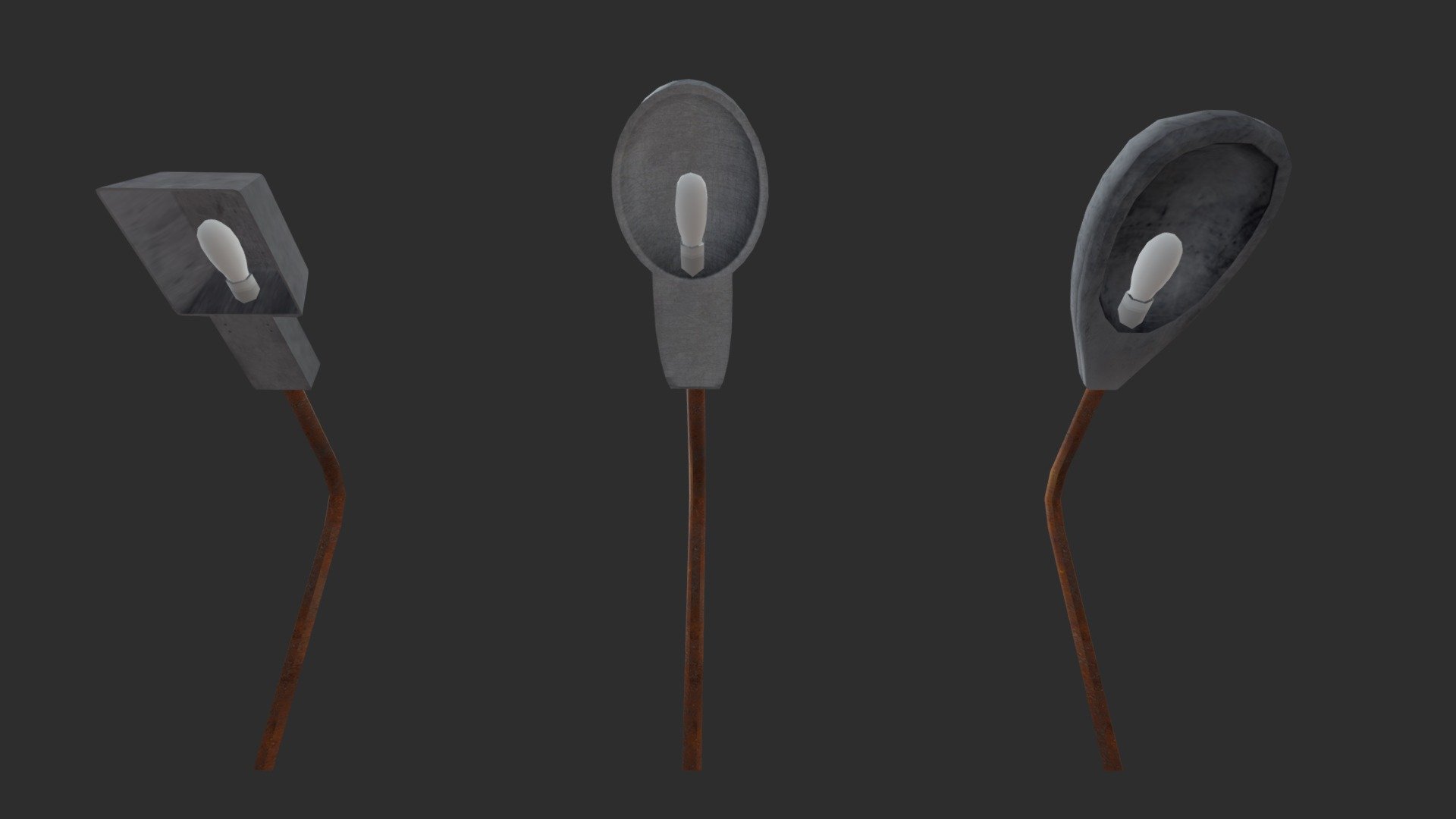 Soviet Streetlight Pack - Download Free 3D model by Unka II (@UnkaII ...