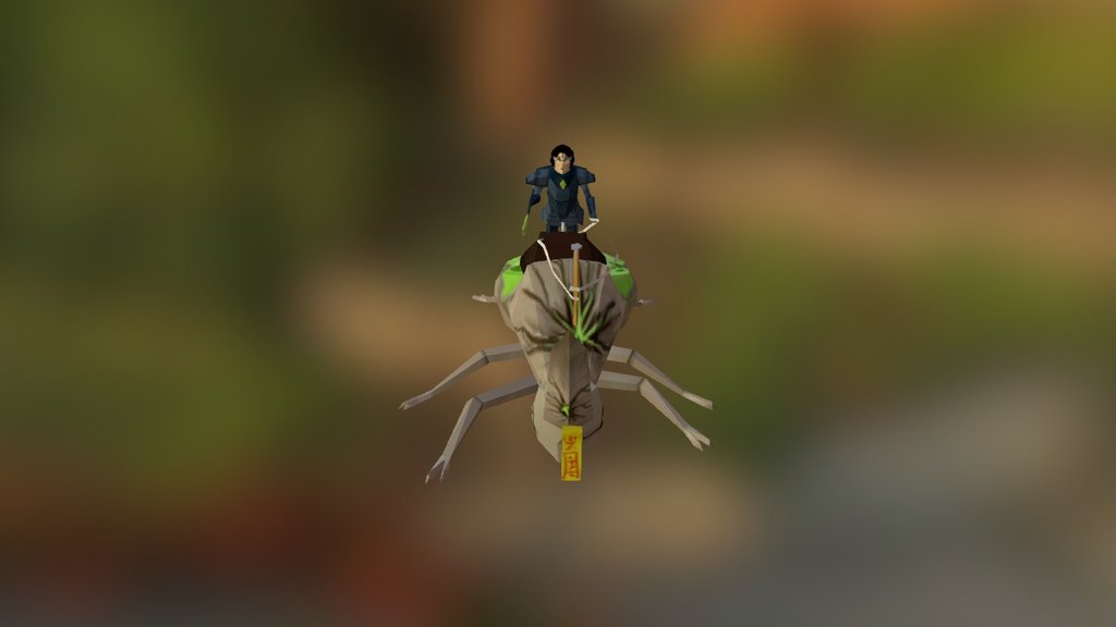 Beetle mount and rider - 3D model by Zi Lee (@rukafais) [20a0420 ...