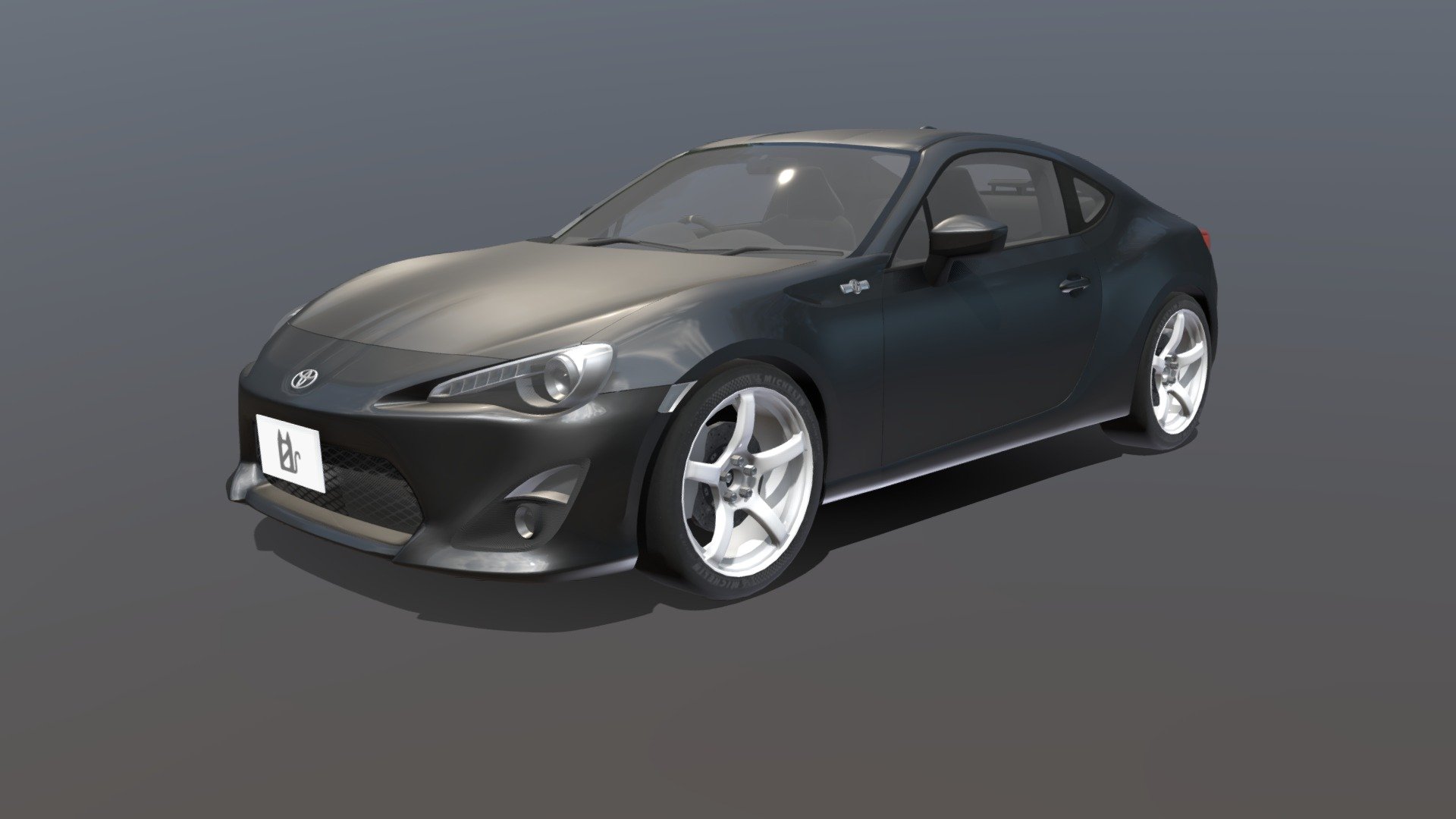 Toyota 86 - 3D model by hashikemu [20a3690] - Sketchfab