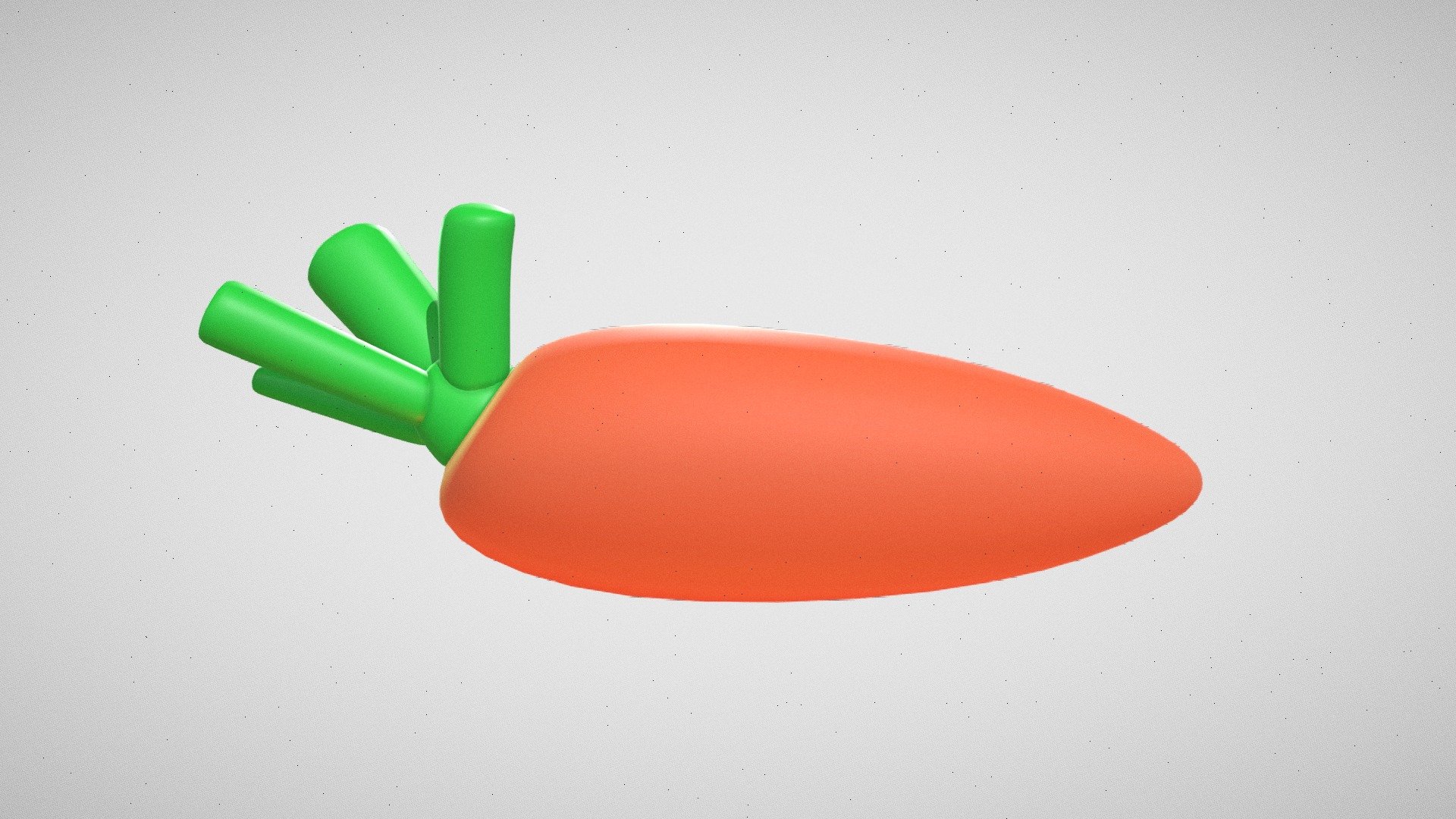 Carrot Simple Cartoon Style - Buy Royalty Free 3D model by tkkjee ...