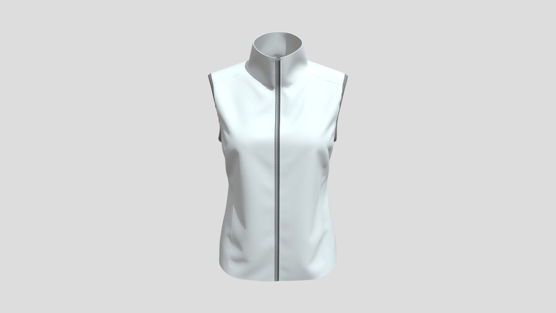 WOMEN VEST - 3D model by miguelsantacruz [20a5e5a] - Sketchfab