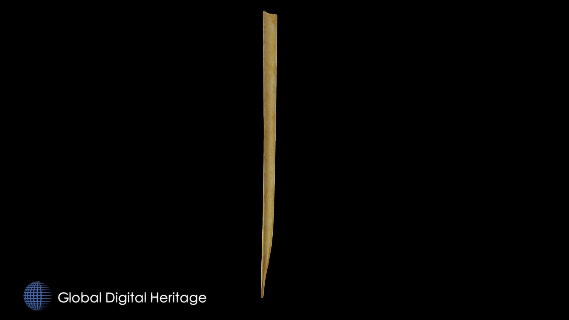 XFP-056-2-3 Bird bone awl, Sanak Island, Alaska. - Download Free 3D ...