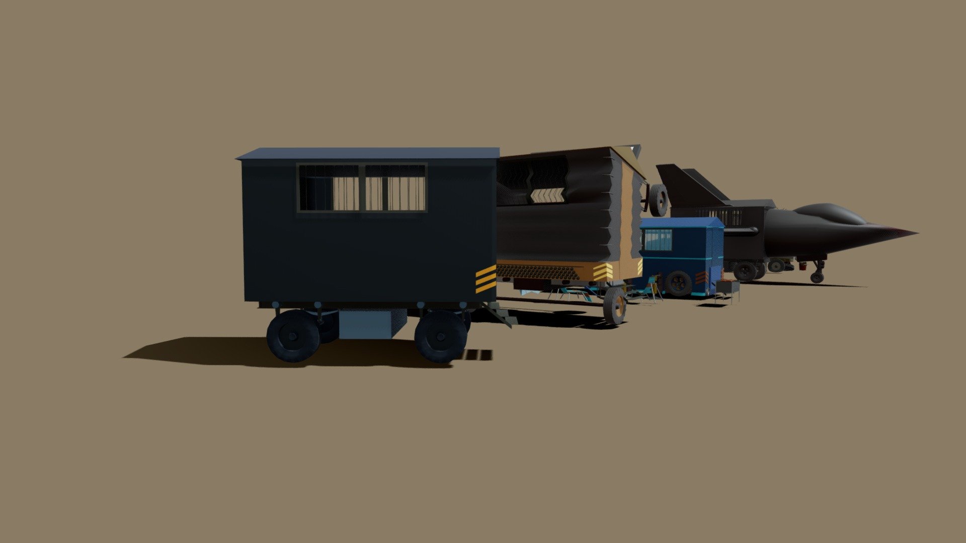 Kibitka Домашка 5 объектов для XYZ - Download Free 3D model by ...