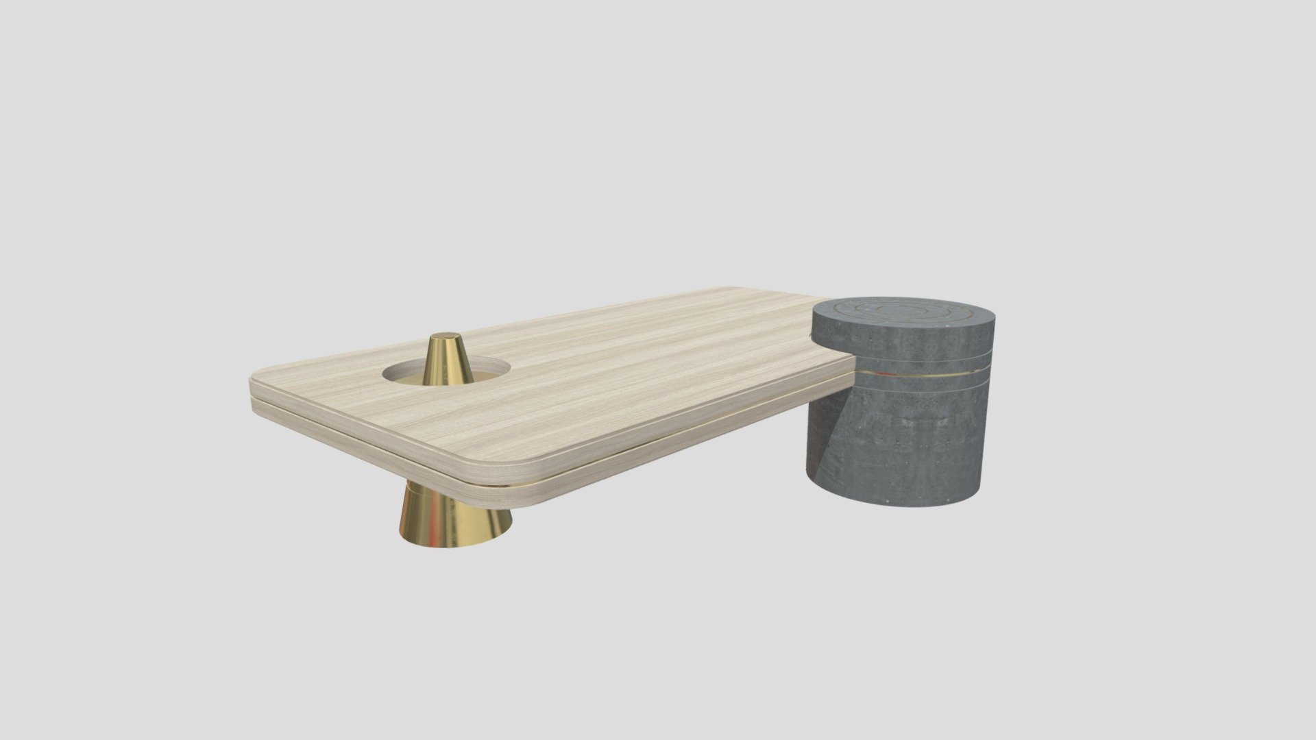 Center Table - Download Free 3D model by kaustubh.dreamvizz [20a8753 ...