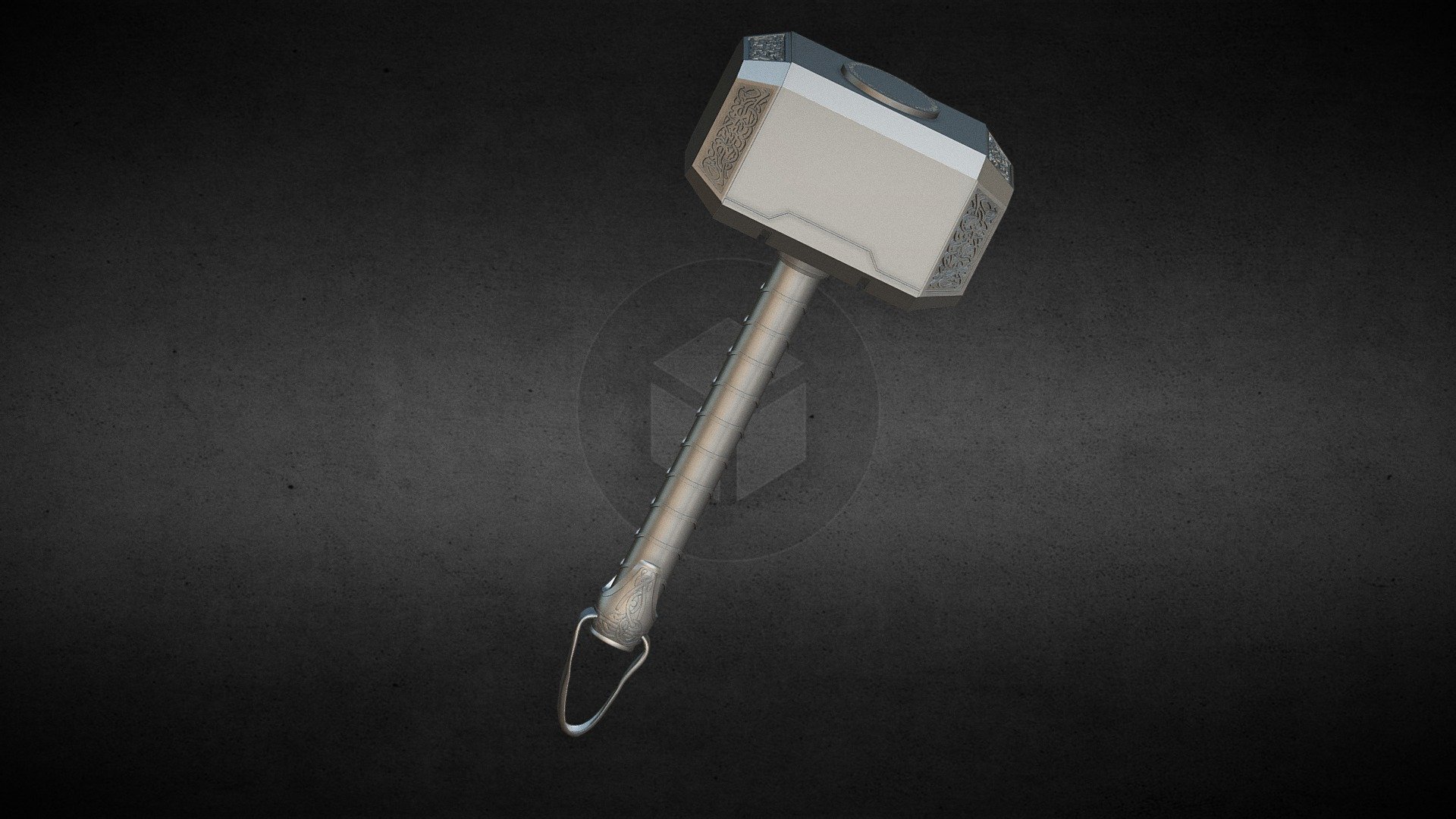 Mjolnir - 3D model by berenguera84 [20a90da] - Sketchfab