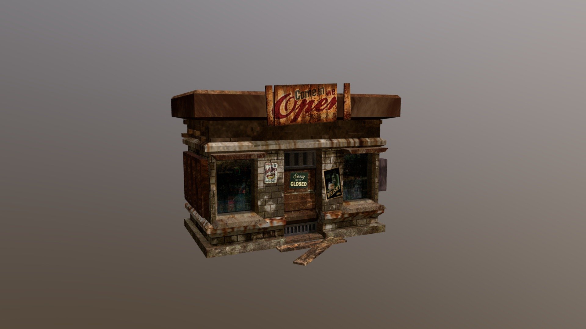 Old Shop - 3D model by Cheng-an-fan-3D (@JaCk-3D) [20a967d] - Sketchfab