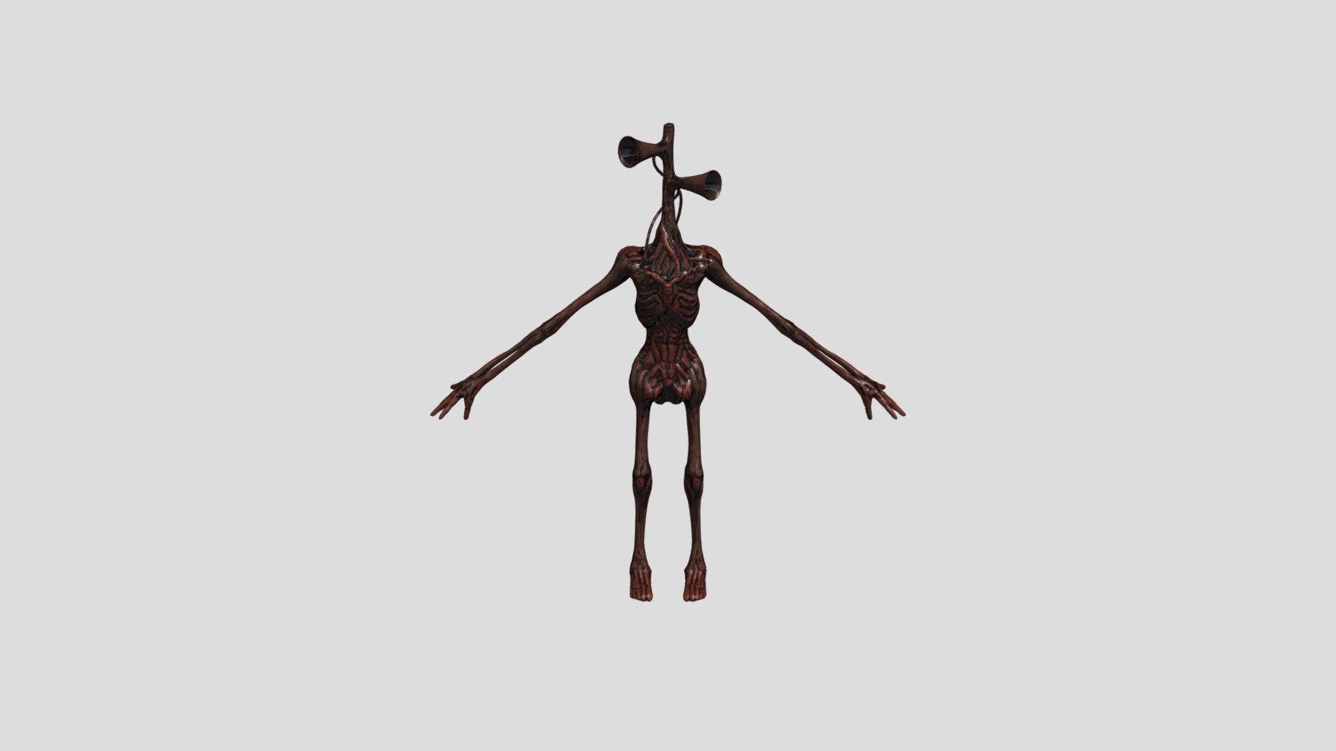 Siren_head_complete_textures - Download Free 3D model by Alok.Singh ...