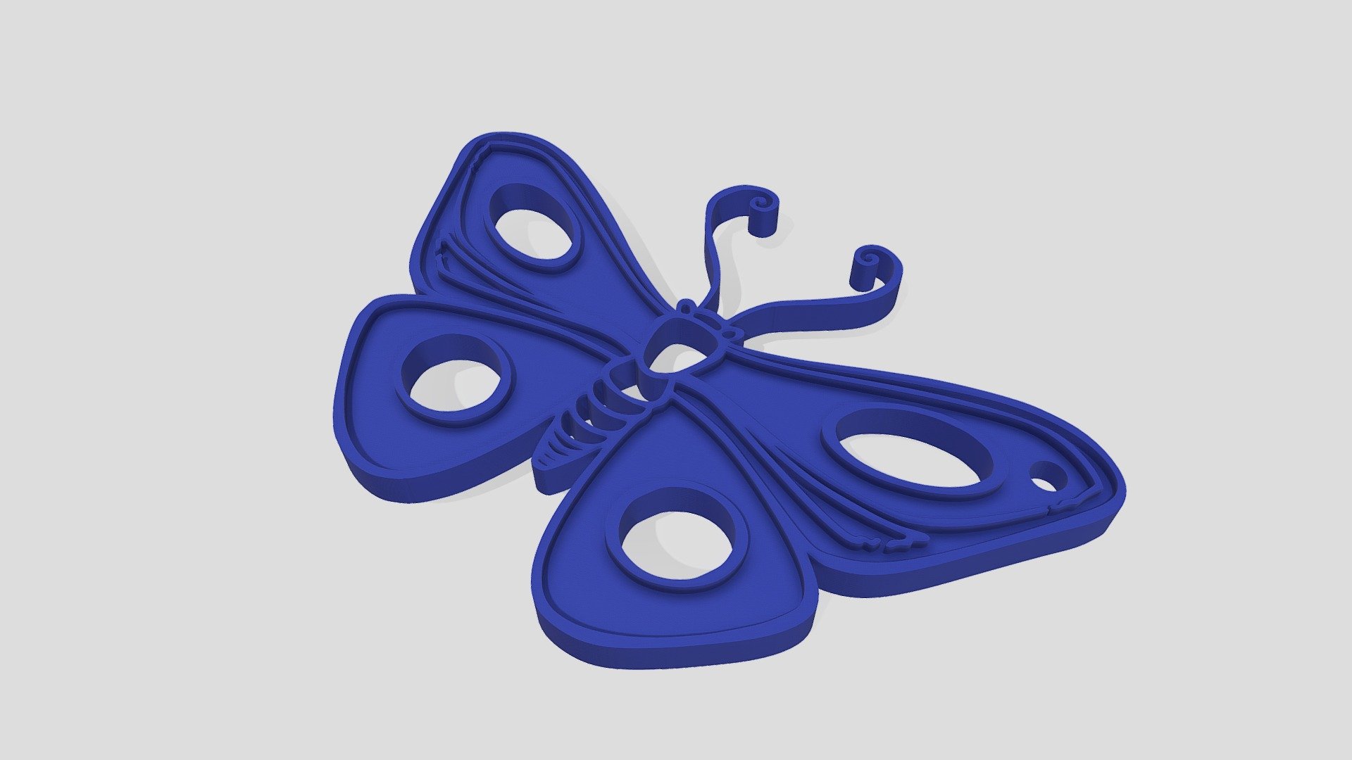 CORPSE BRIDE BUTTERFLY PENDANT - 3D model by larapink [20aa5d8] - Sketchfab