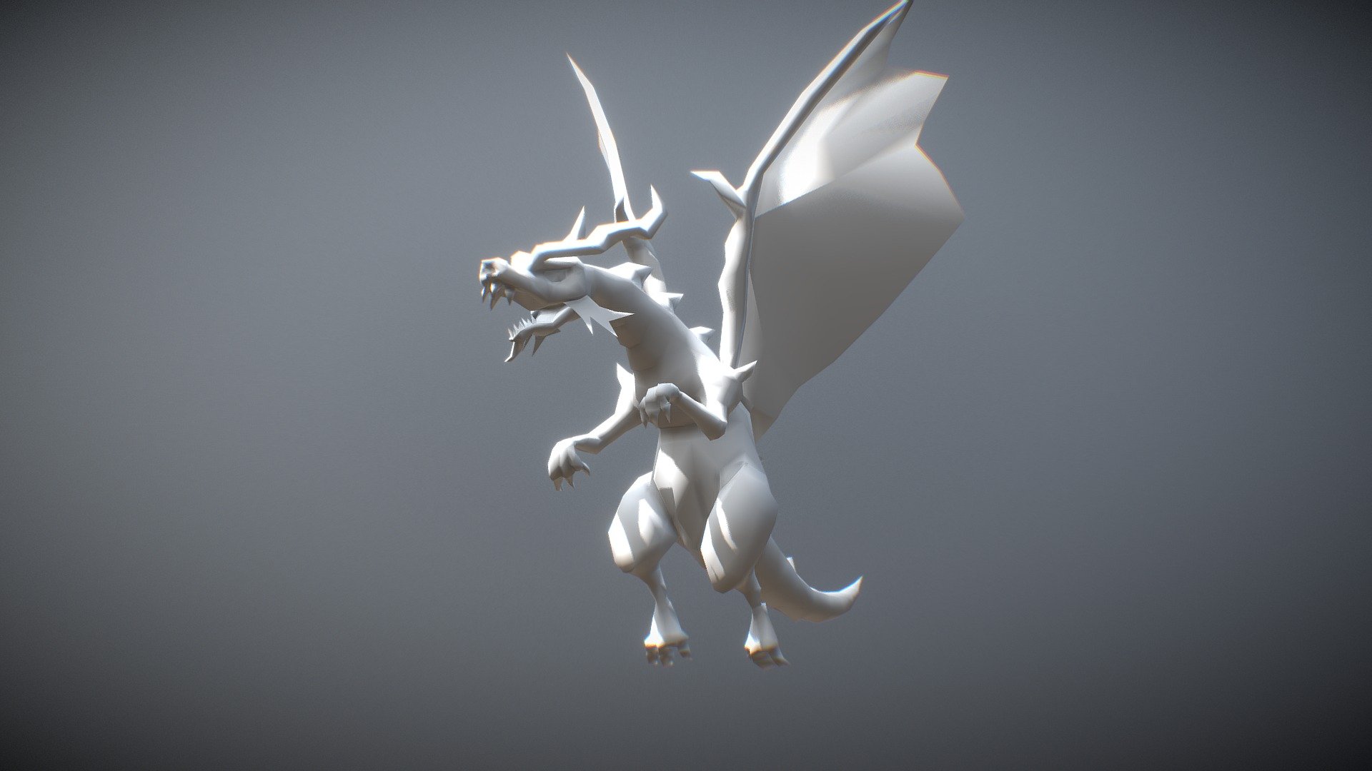 blueDragon - 3D model by D.A-Choubakart [20ad3bb] - Sketchfab