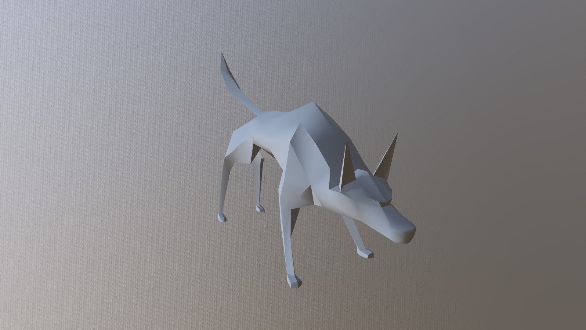 Lobo Lowpoly - 3D model by LuGo (@LucASGF) [20ae5a9] - Sketchfab