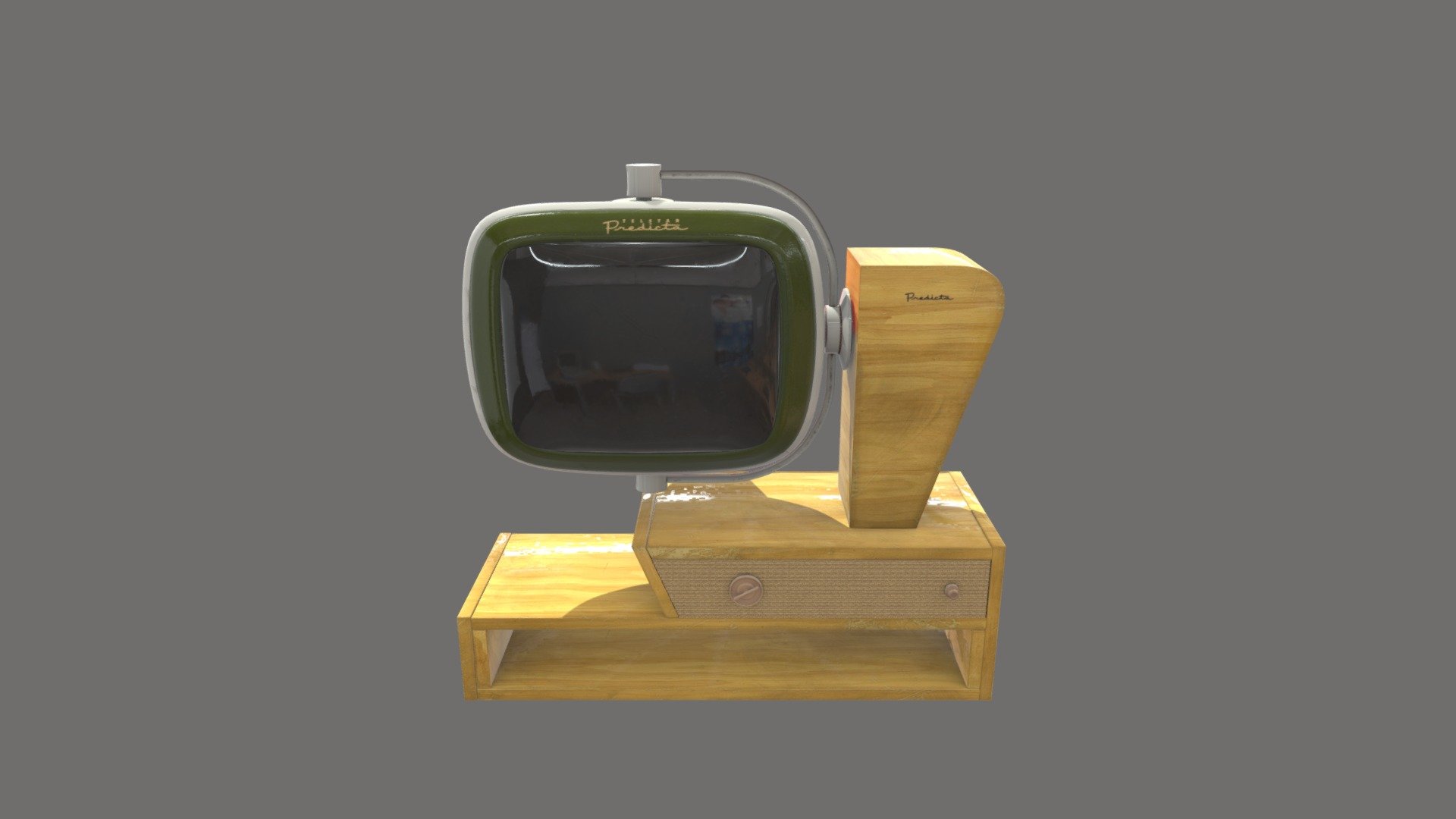 Philco Predicta TV - 3D model by rip4loko [20b0103] - Sketchfab