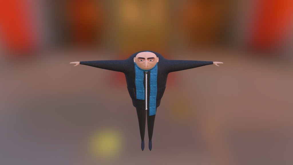 Gru - 3D model by petkovic.titanstefan [20b040d] - Sketchfab