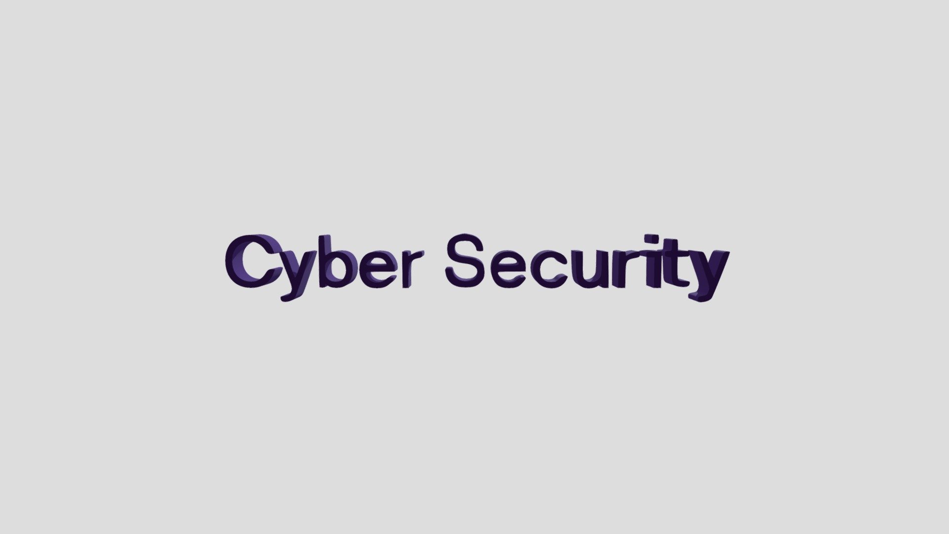 STC Cyber Security - Download Free 3D model by nicmitham [20b190e ...