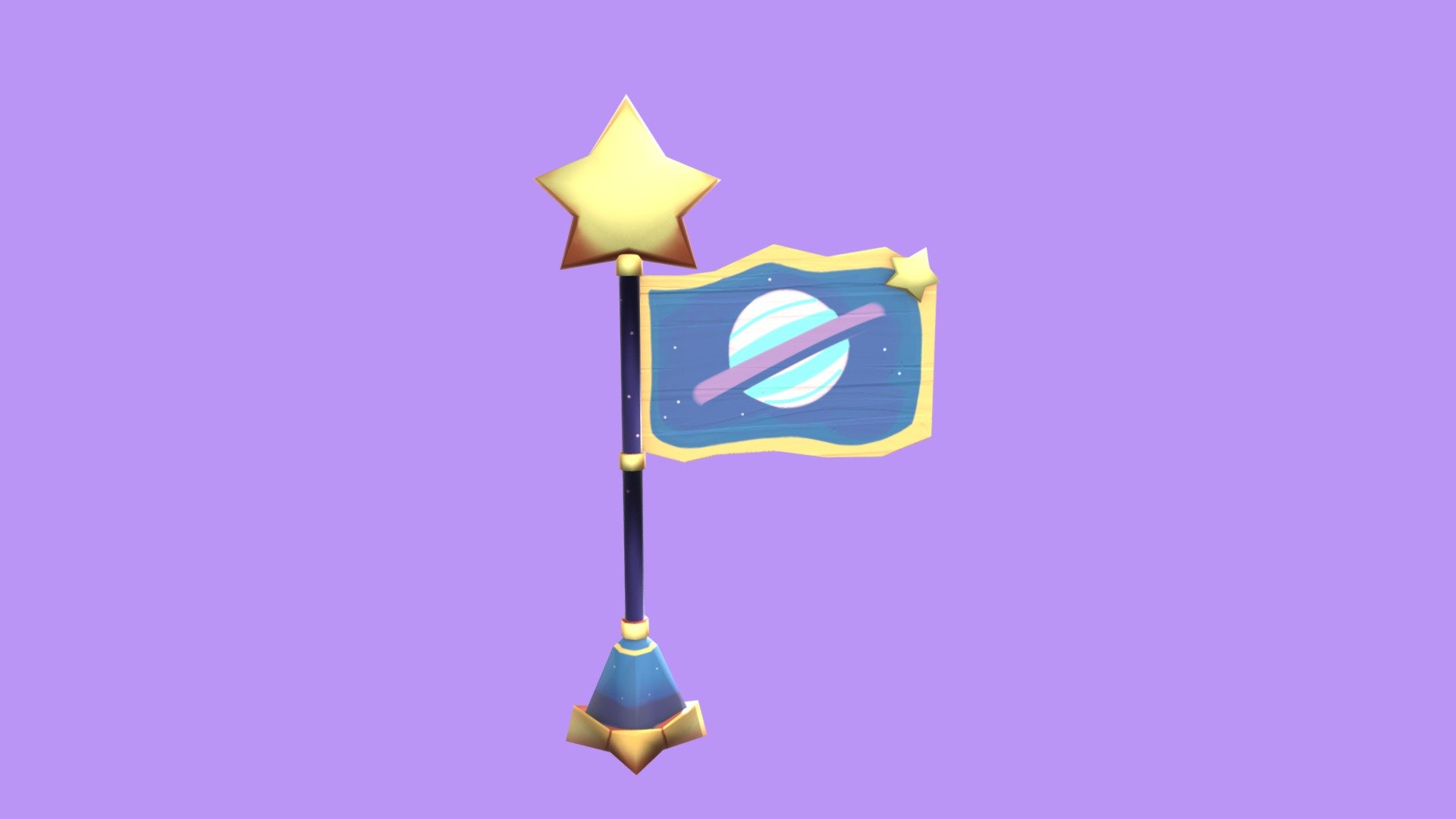 Flag Pole Asset - 3D model by Puppiii [20b1cf7] - Sketchfab