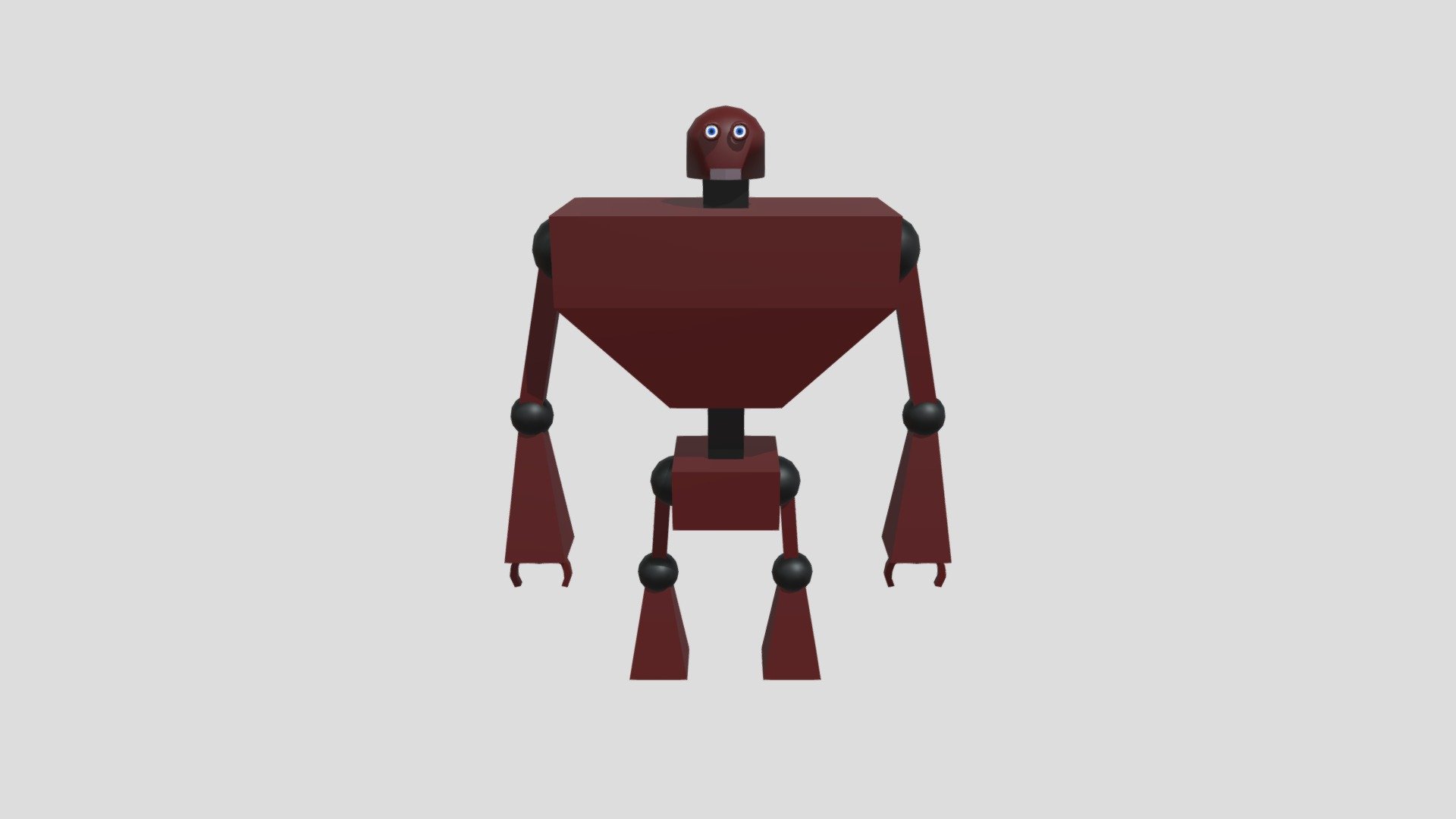 Vintage Robot - 3D model by LijpeLama [20b1f9c] - Sketchfab