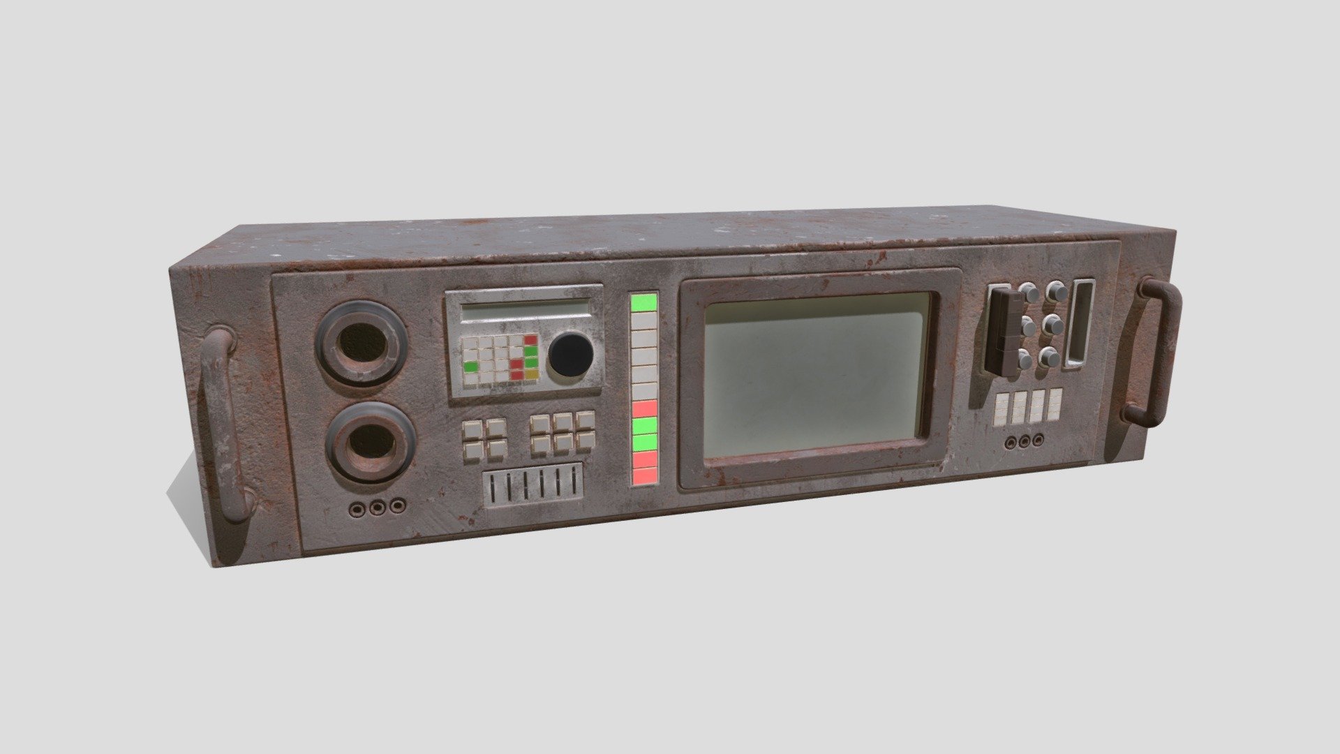 Cartridge Console for sci-fi indoor scene - 3D model by Art-Teeves ...