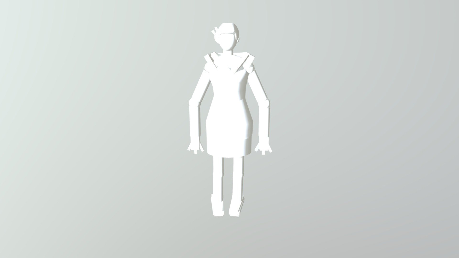 Geisha Bot 3000 - 3D model by LittleMissTardis [20b2248] - Sketchfab