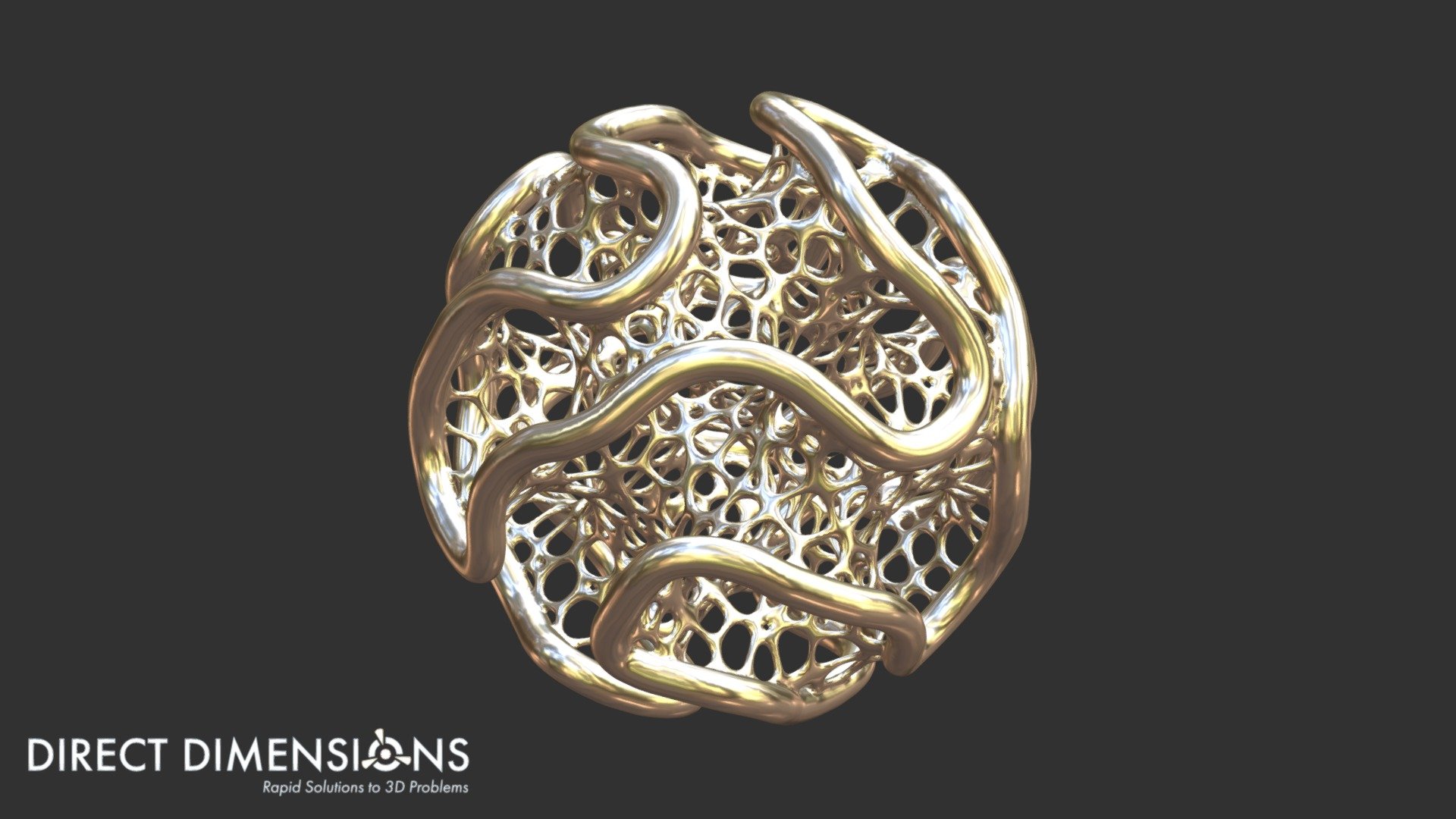 Voronoi Gyroid Mesh 8 - 3D model by Direct Dimensions (@dirdim ...