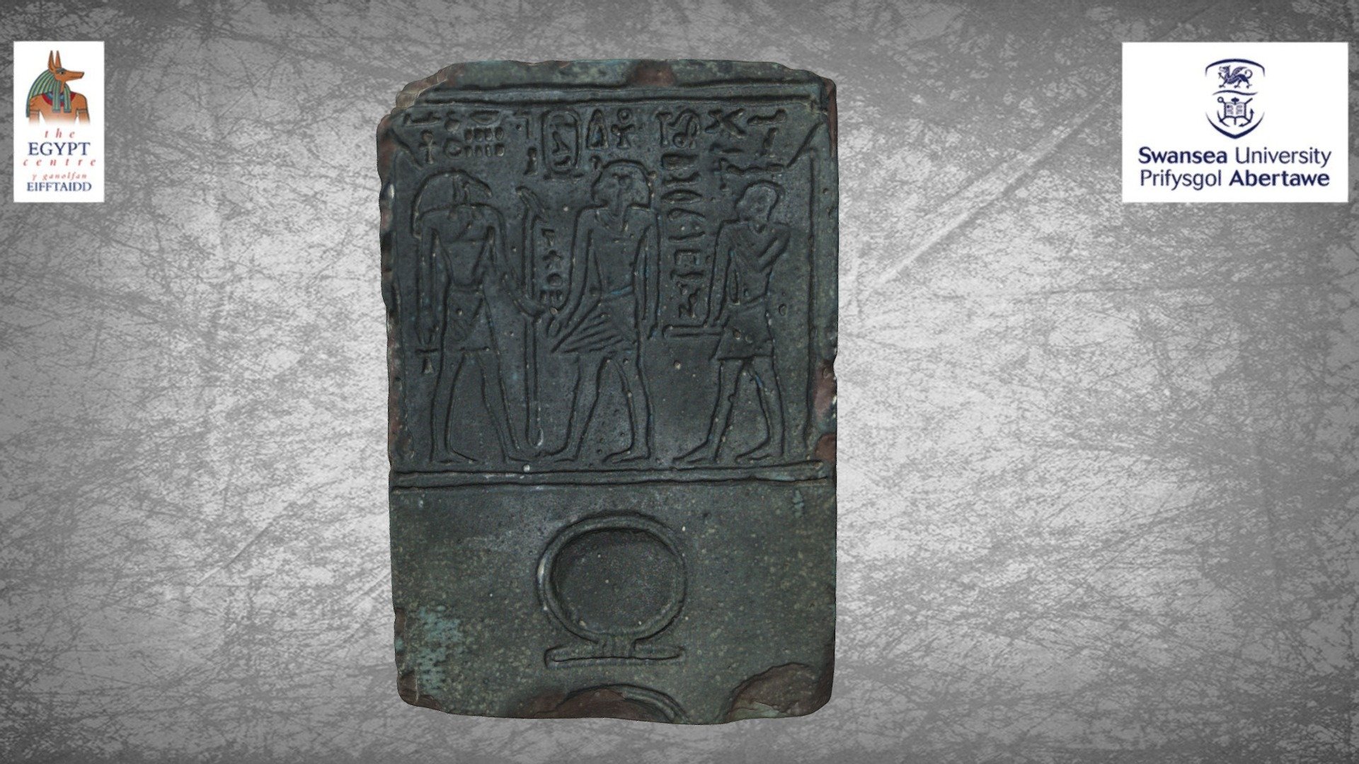 Model Scribal Palette (EC2018) - Download Free 3D model by The Egypt ...