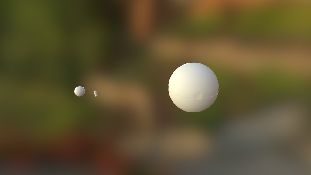POKEMON Ball - 3D model by crazykid [20b2ec7] - Sketchfab