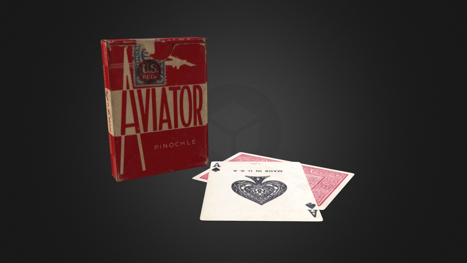 Aviator Playing Cards - 3D model by richardstill002 [20b331f] - Sketchfab