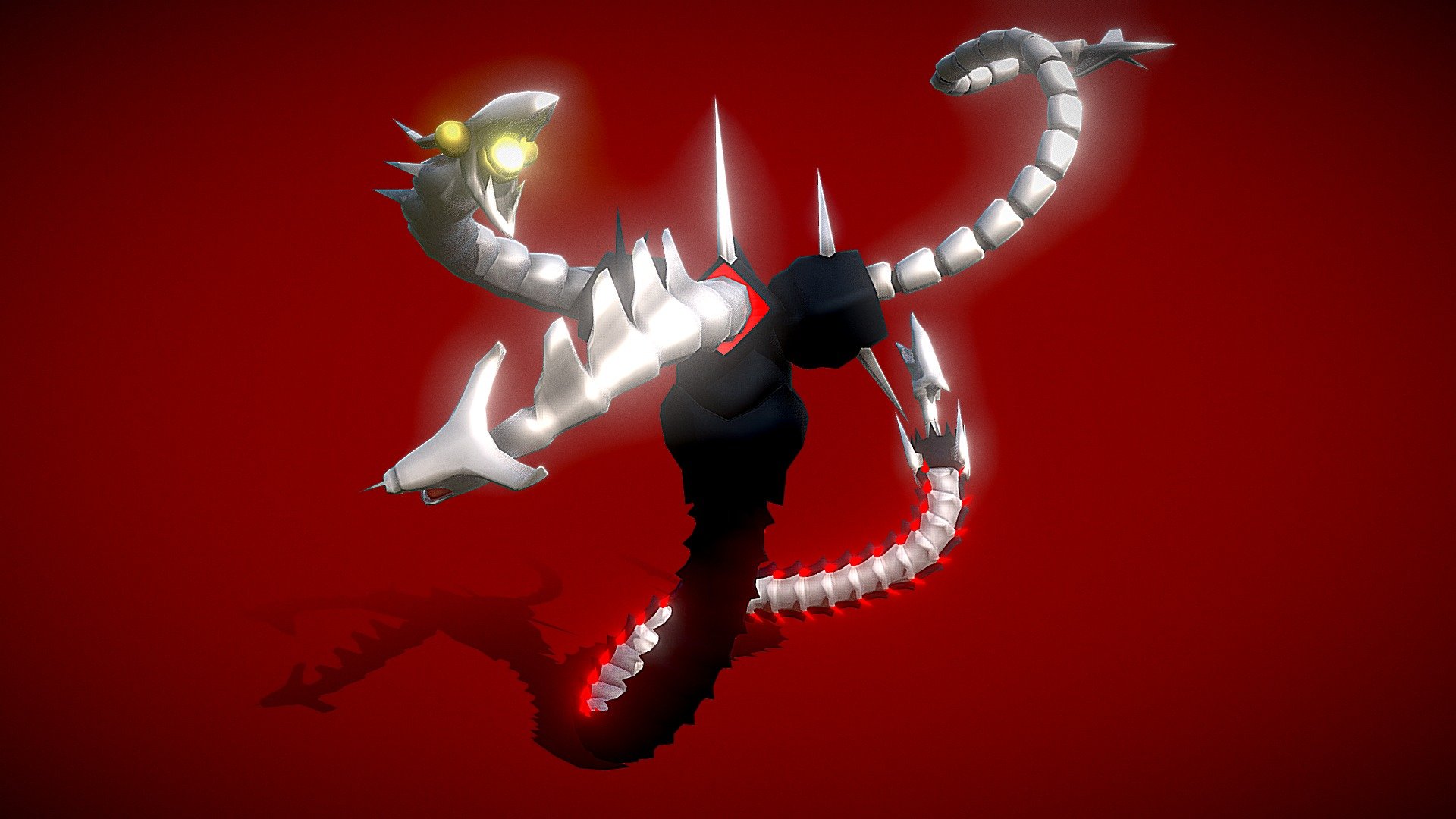 Chimeratech Rampage Dragon (Yugioh) - Buy Royalty Free 3D model by ...