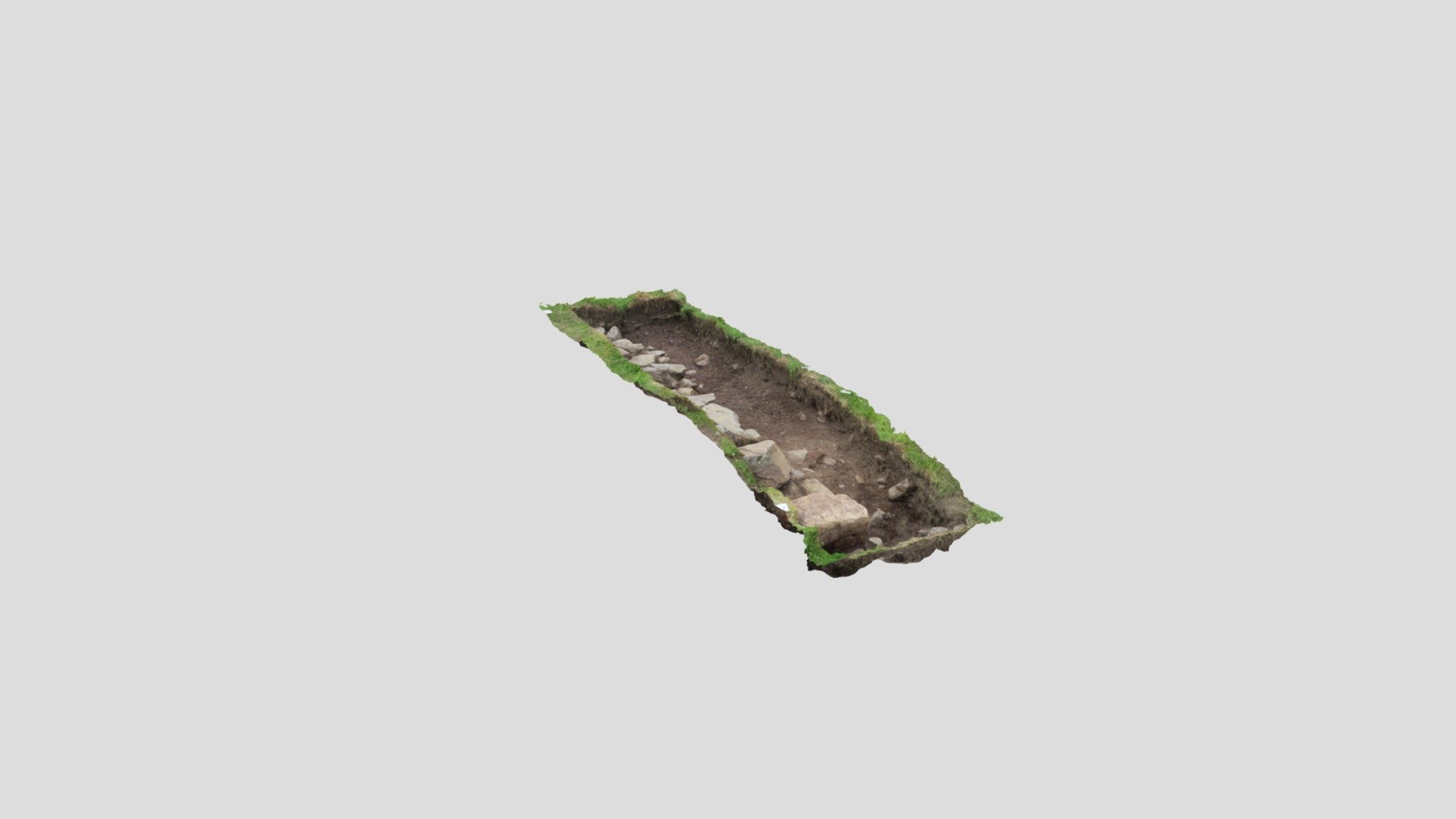 Glengarnock Castle Trench 2 - 3D model by DigVentures [20b7914] - Sketchfab