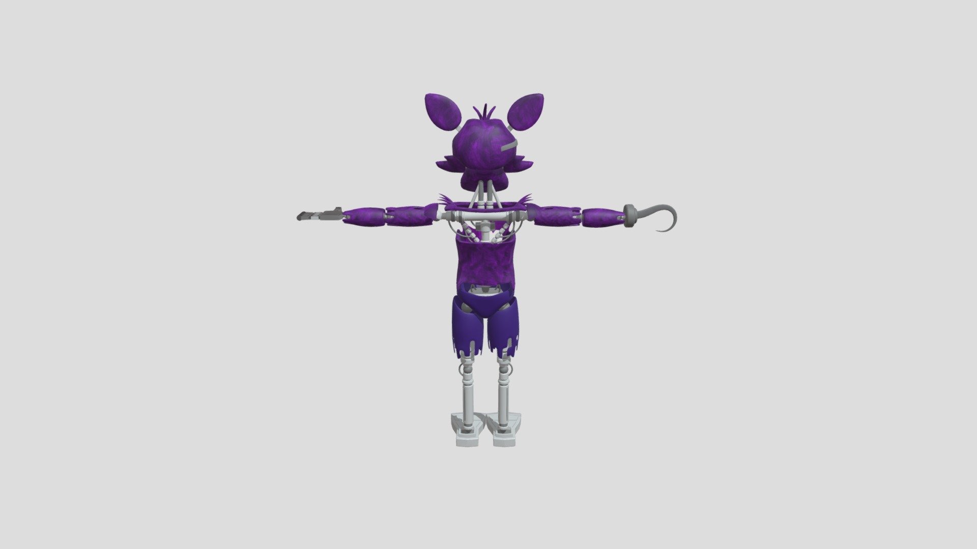Shadow Foxy - Download Free 3D model by dwall8611 [20b8d64] - Sketchfab
