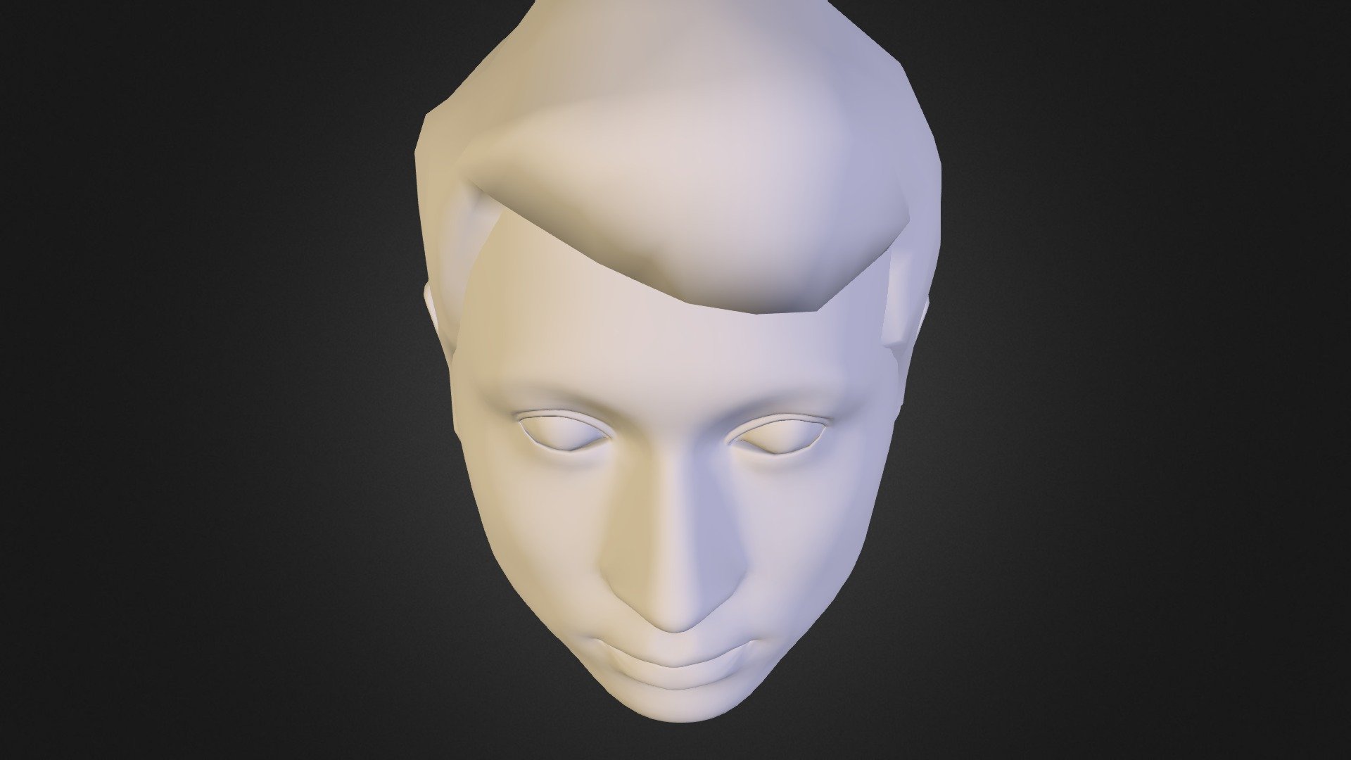 face - 3D model by BenGoldhaber [20b9bab] - Sketchfab