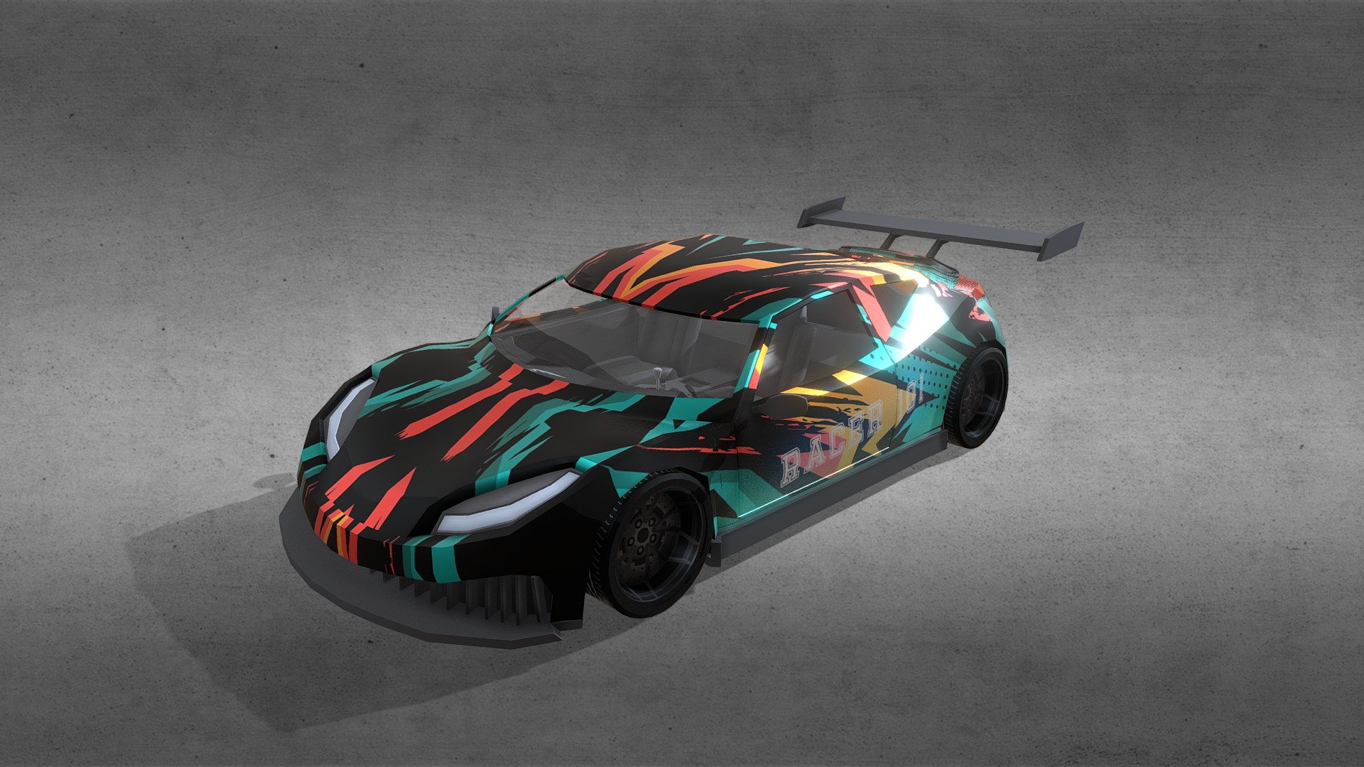 car - 3D model by faizilhaqi25 [20bab54] - Sketchfab
