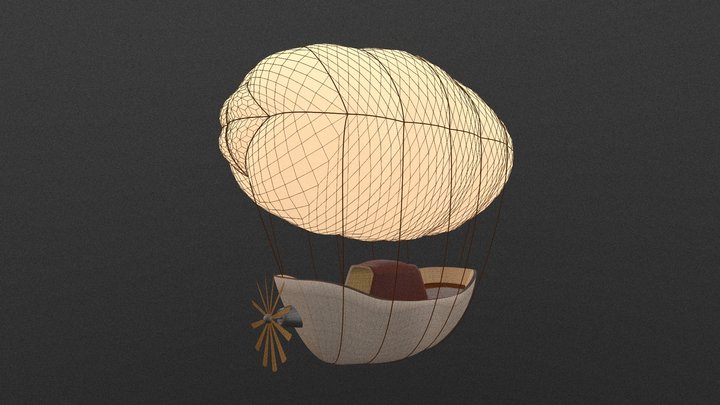 Dirigible 3D models - Sketchfab