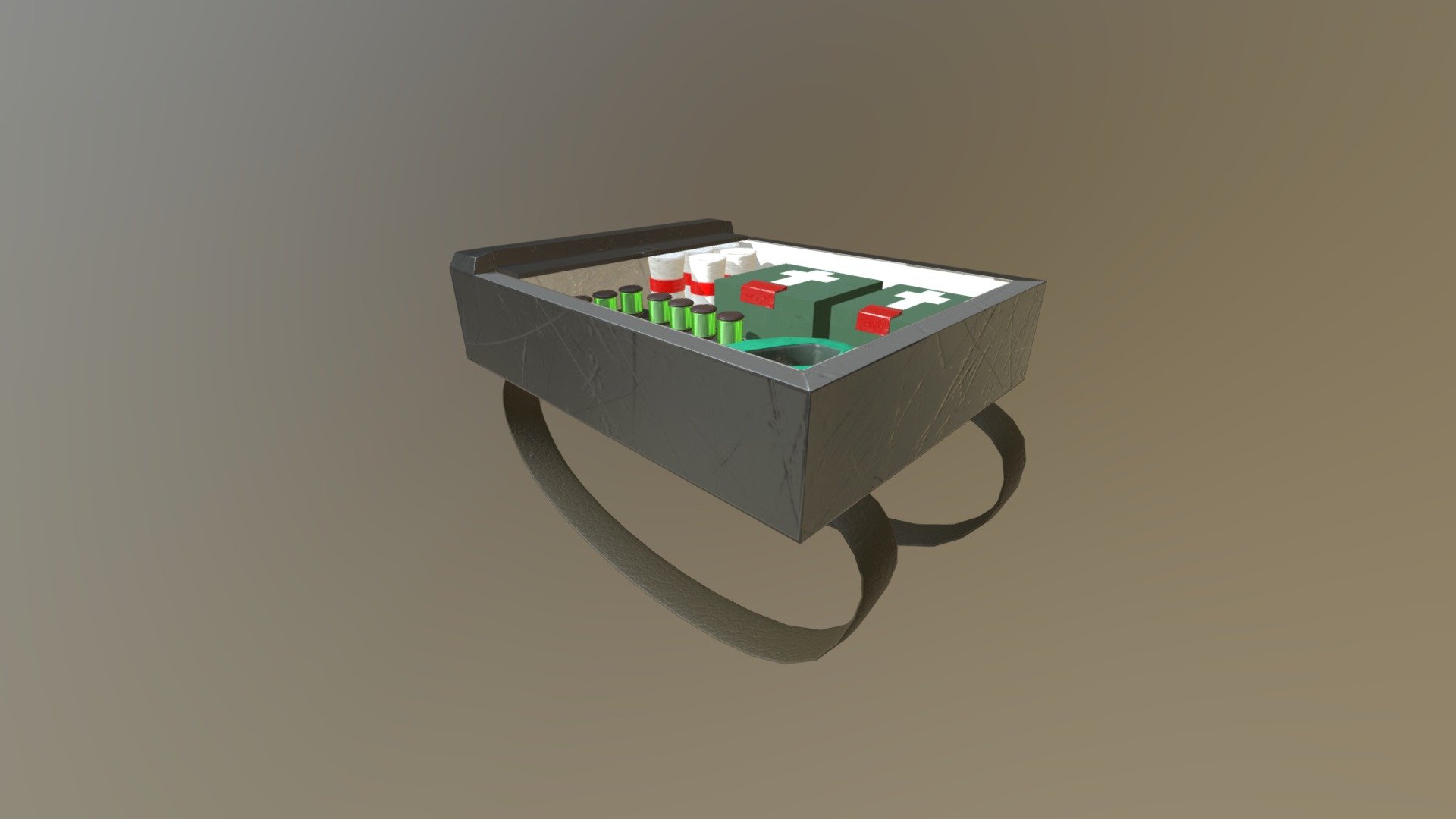 arm medic box titan - 3D model by falkoval [20beebd] - Sketchfab
