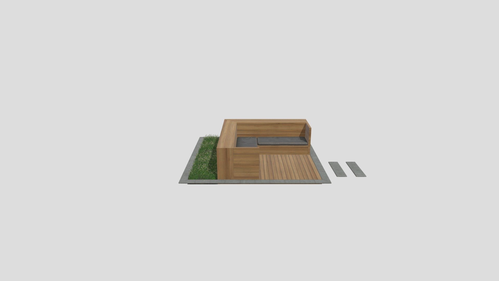 bench 51 AM211 Archmodels - Buy Royalty Free 3D model by Evermotion ...