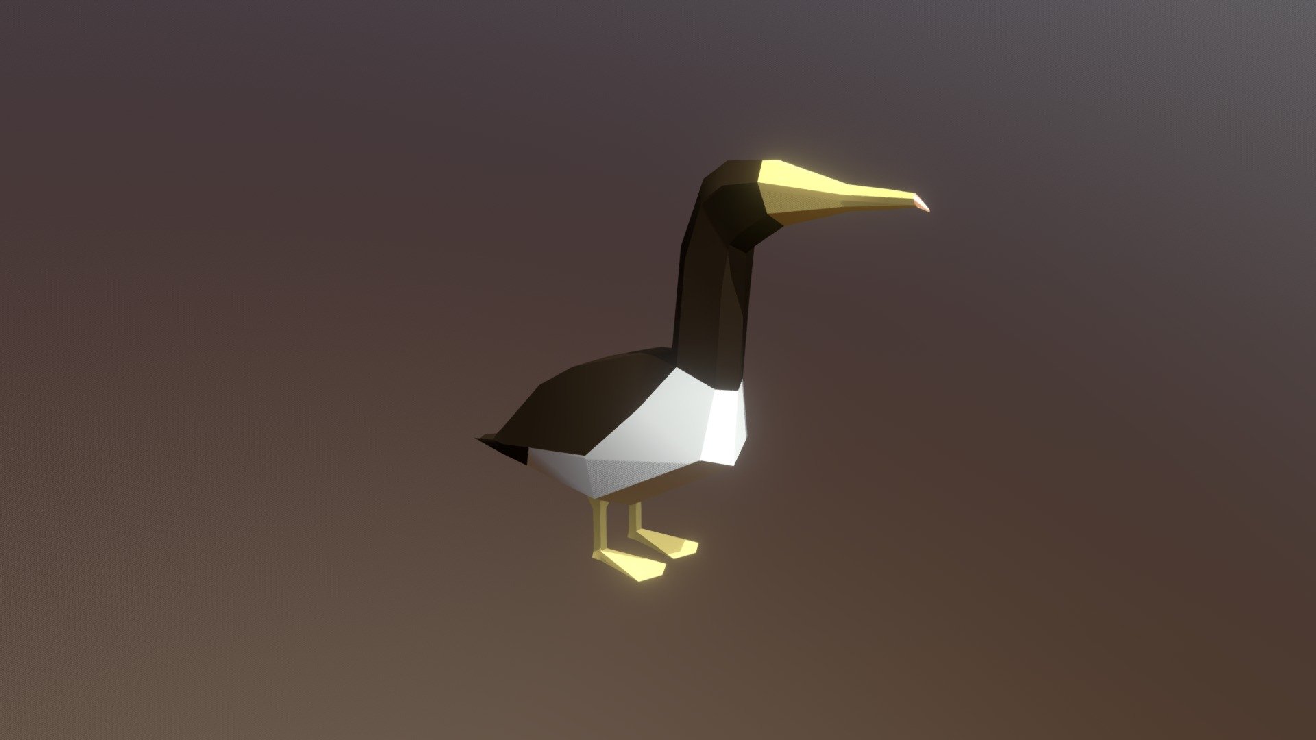 Low poly bird - 50% - 3D model by pomardeestrelas [20c28e7] - Sketchfab