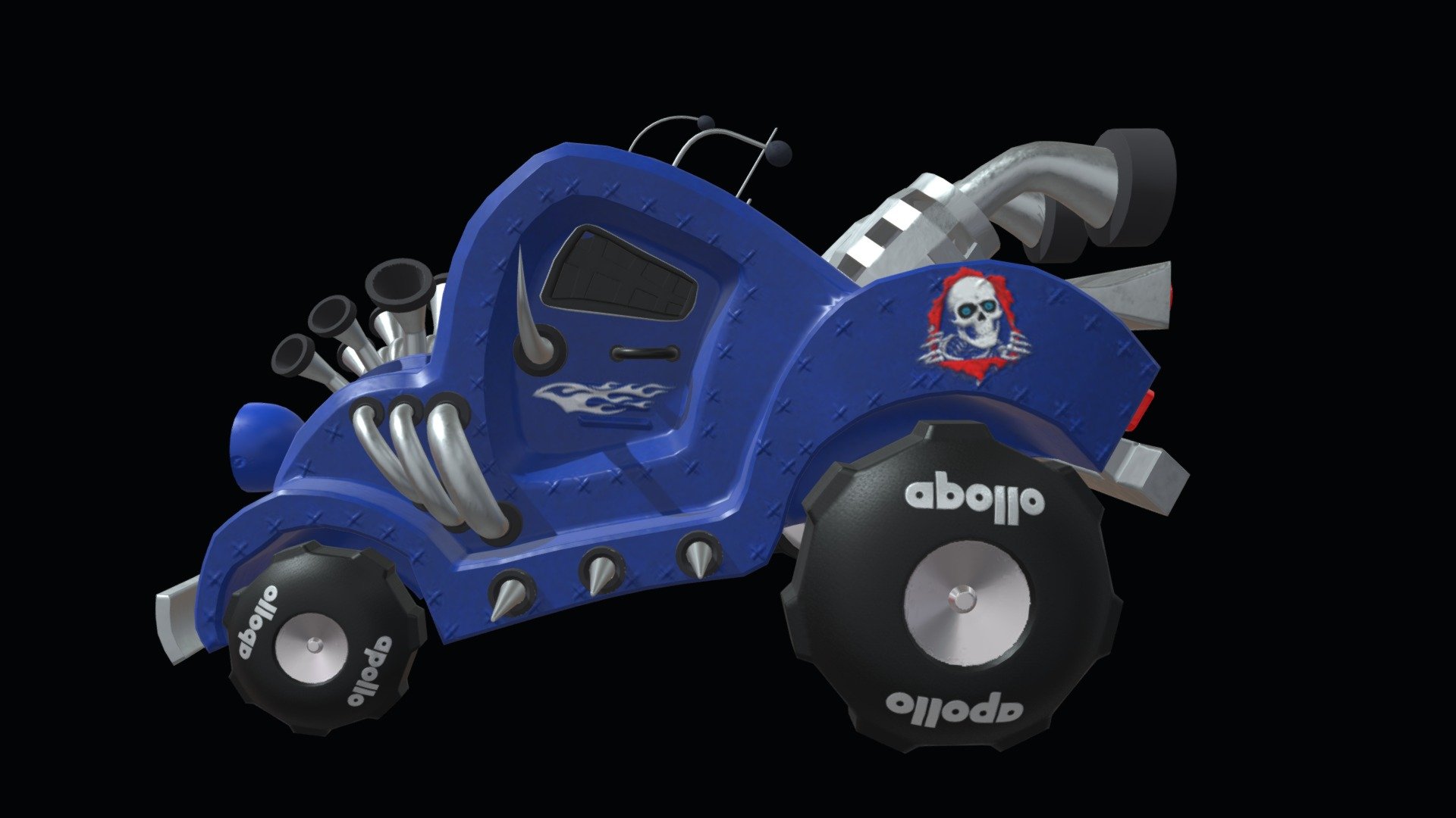 Mounster Track Toy - 3D model by DeepakBhardwaj [20c3cec] - Sketchfab
