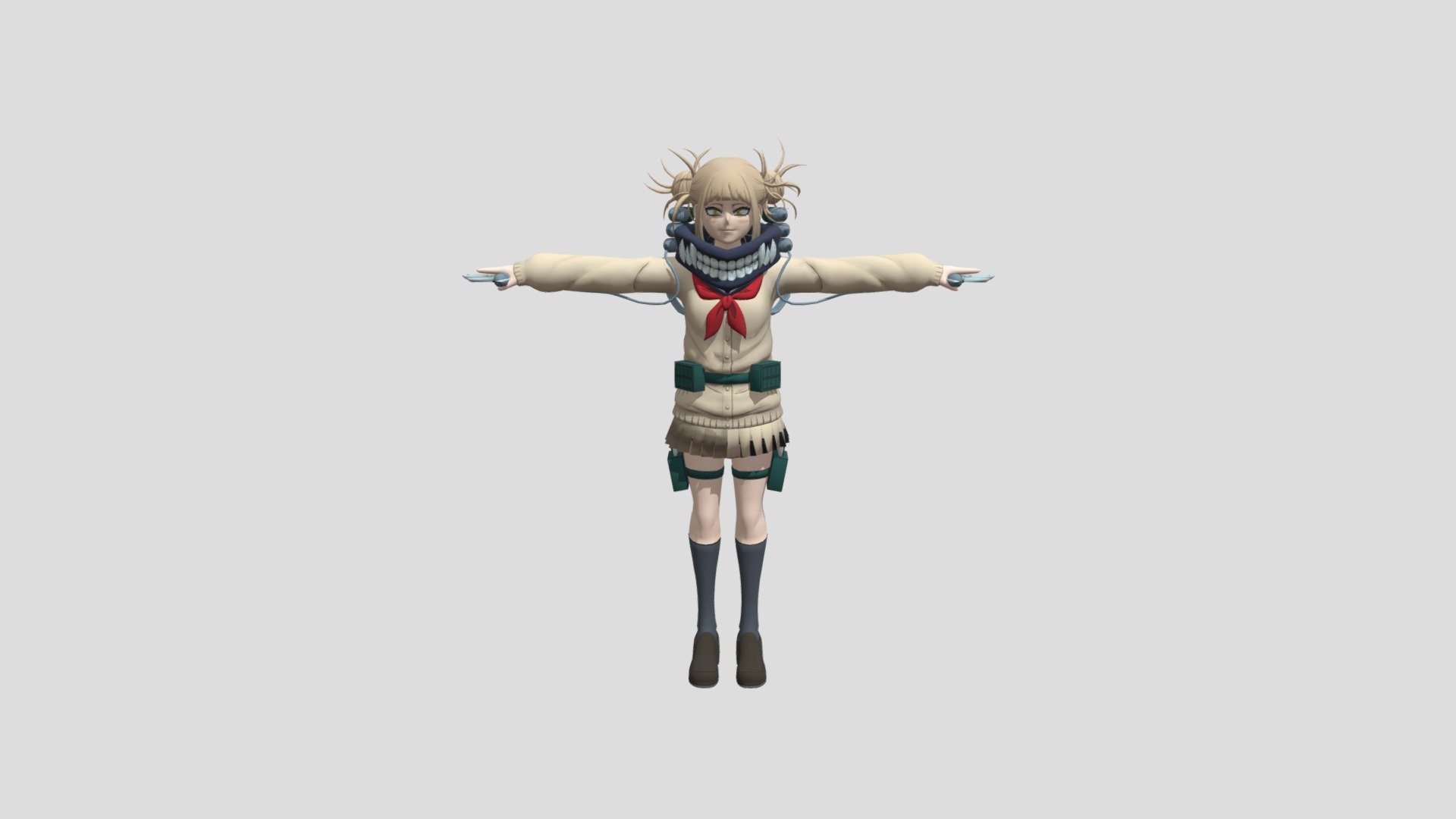 Himiko Toga - 3D model by Faiz08 [20c4386] - Sketchfab