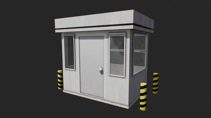 Securitycabin 3D models - Sketchfab